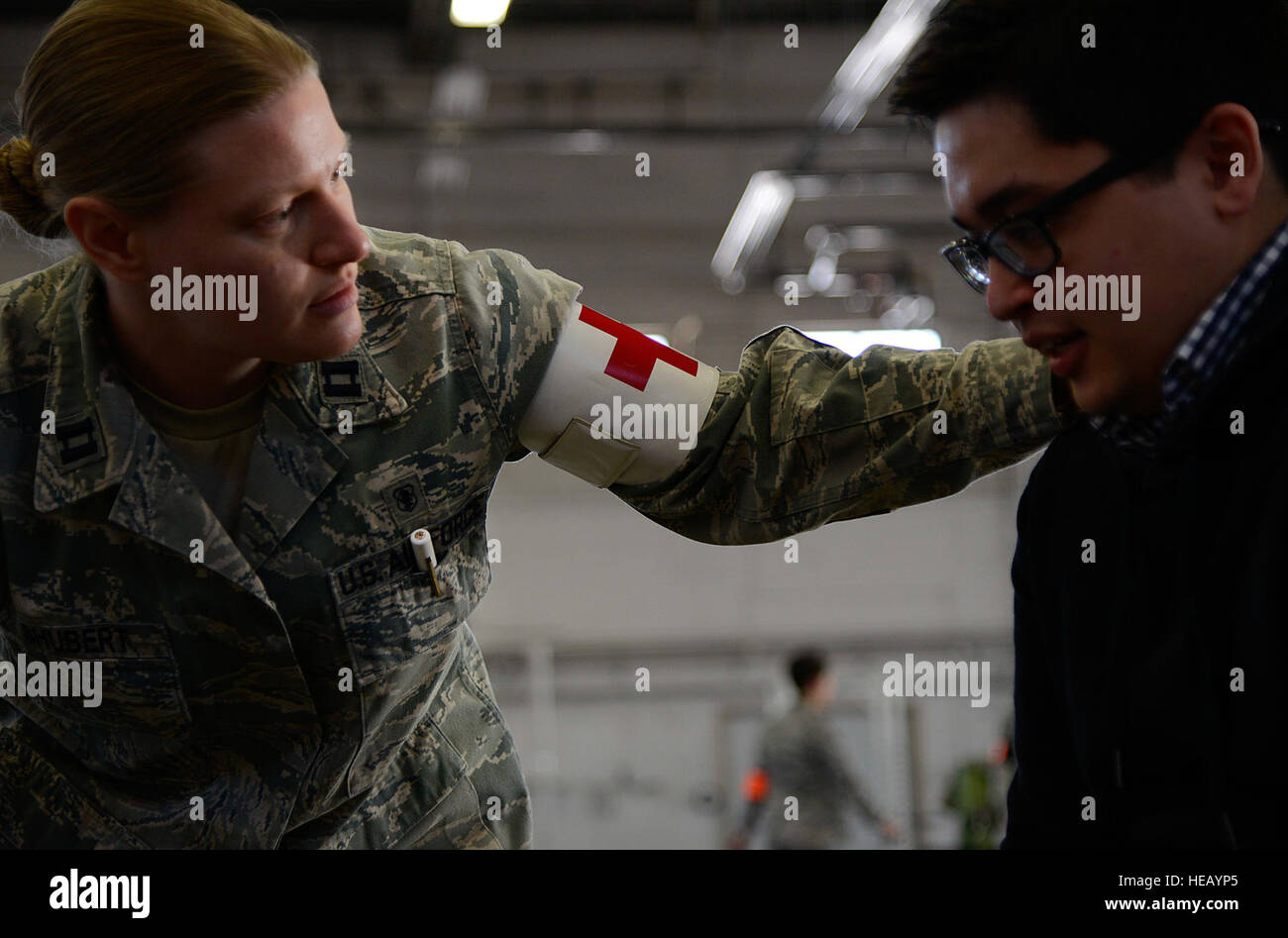 Air Force Capt. Danielle Shubert, 673d Medical Operations Squadron ...