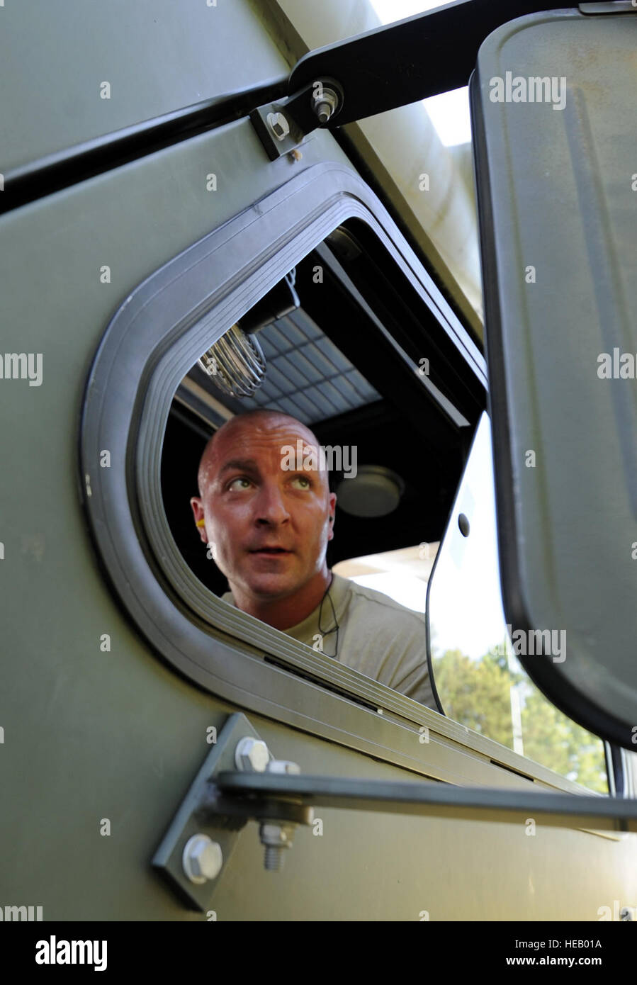 U.S. Air Force Staff Sgt. Brady Frasier, 71st Aerial Port Squadron ...