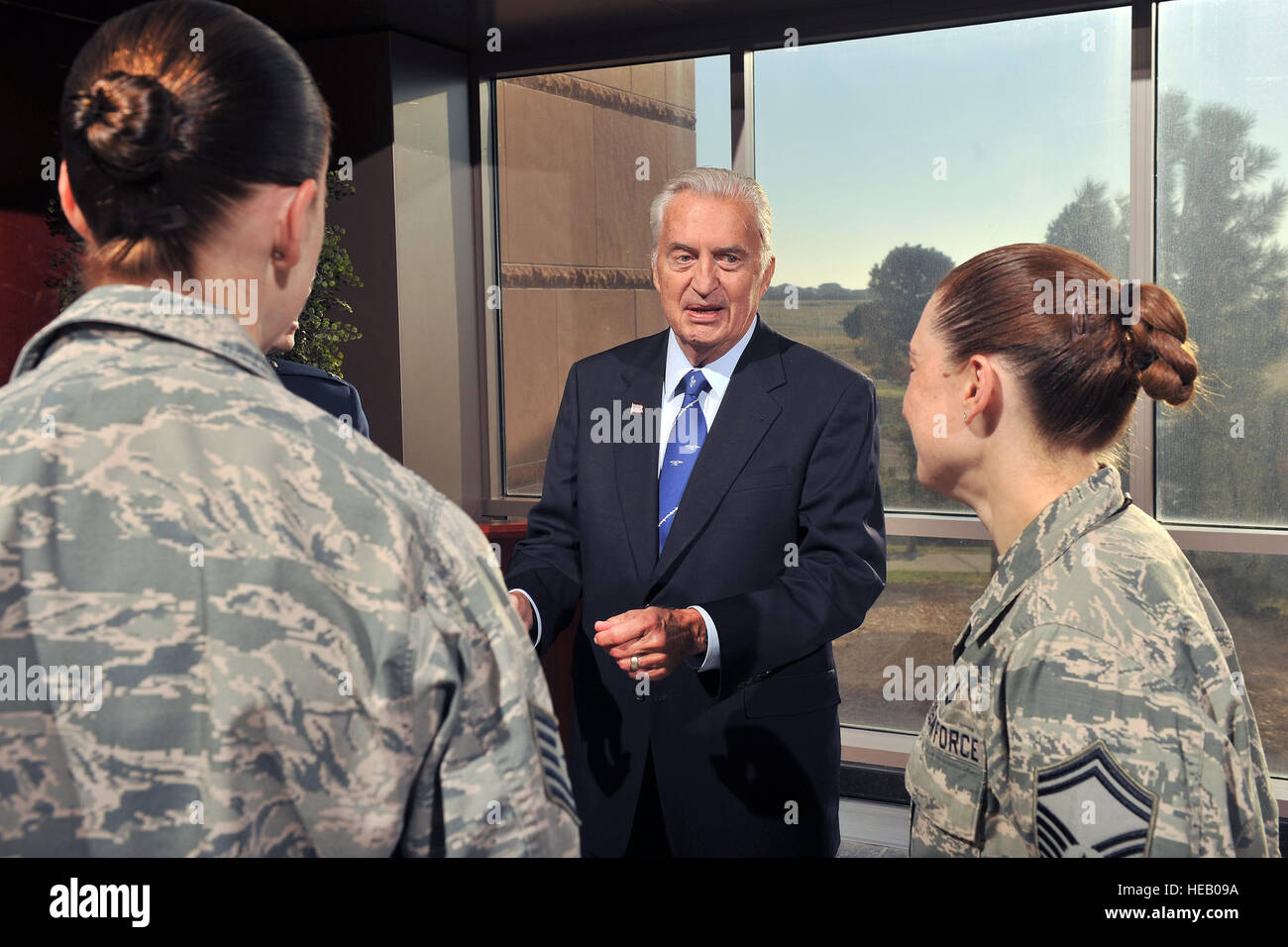 Airmen of the 50th Space Wing at Schriever Air Force Base, Colorado ...