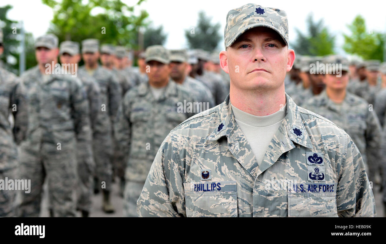 U.S. Air Force Lt. Col. Dennis Phillips, 31st Civil Engineer Squadron ...