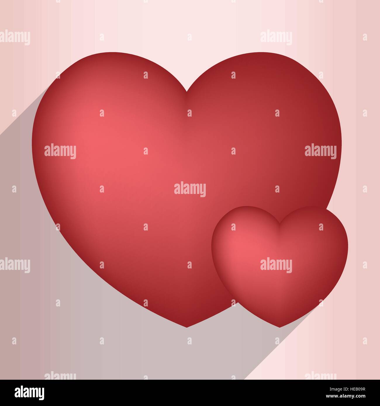 shiny texture cartoon heart love image vector illustration design Stock ...