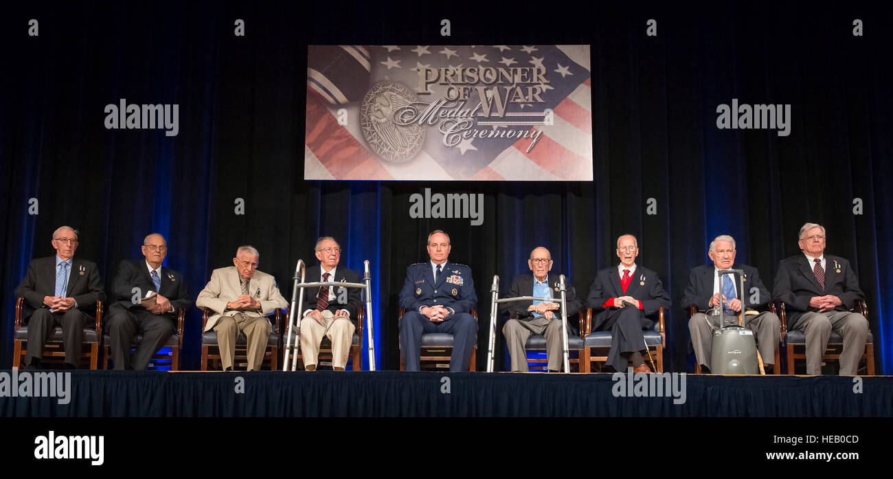 Air Force Chief of Staff Gen. Mark A. Welsh III (seated center ...
