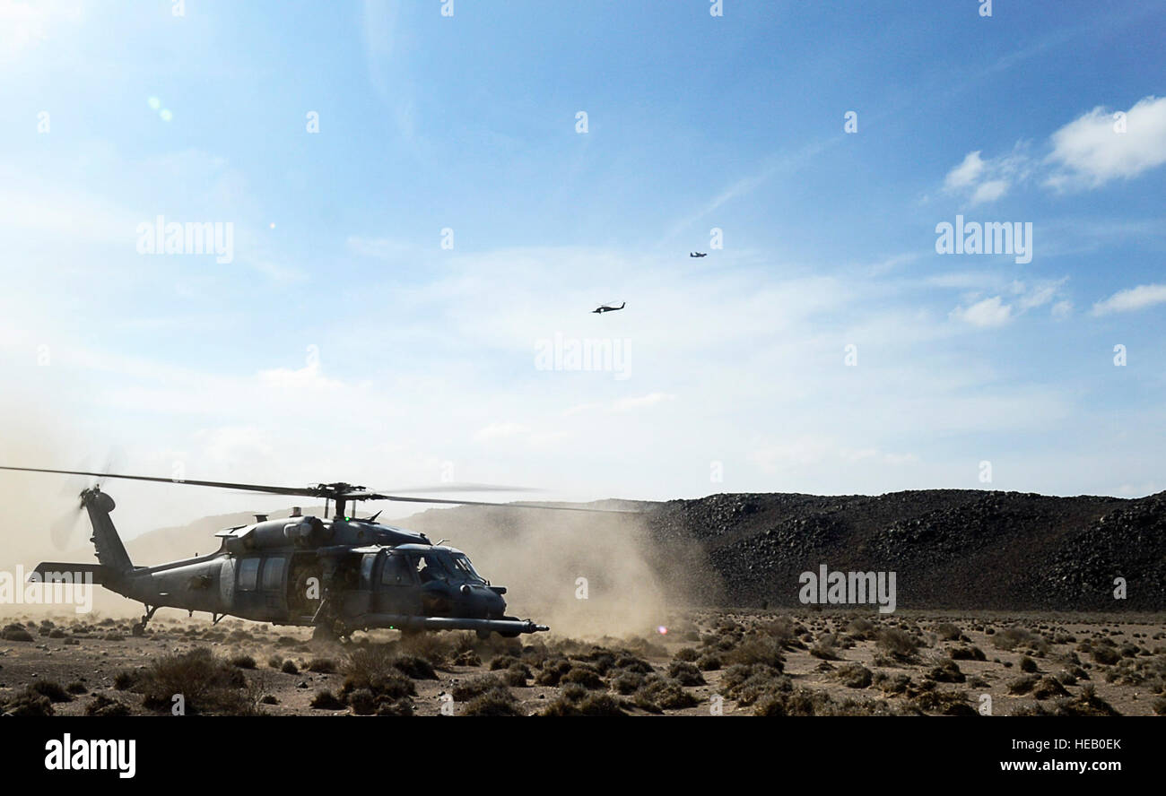A U.S. Air Force HH-60G Pave Hawk helicopter, 303rd Expeditionary ...