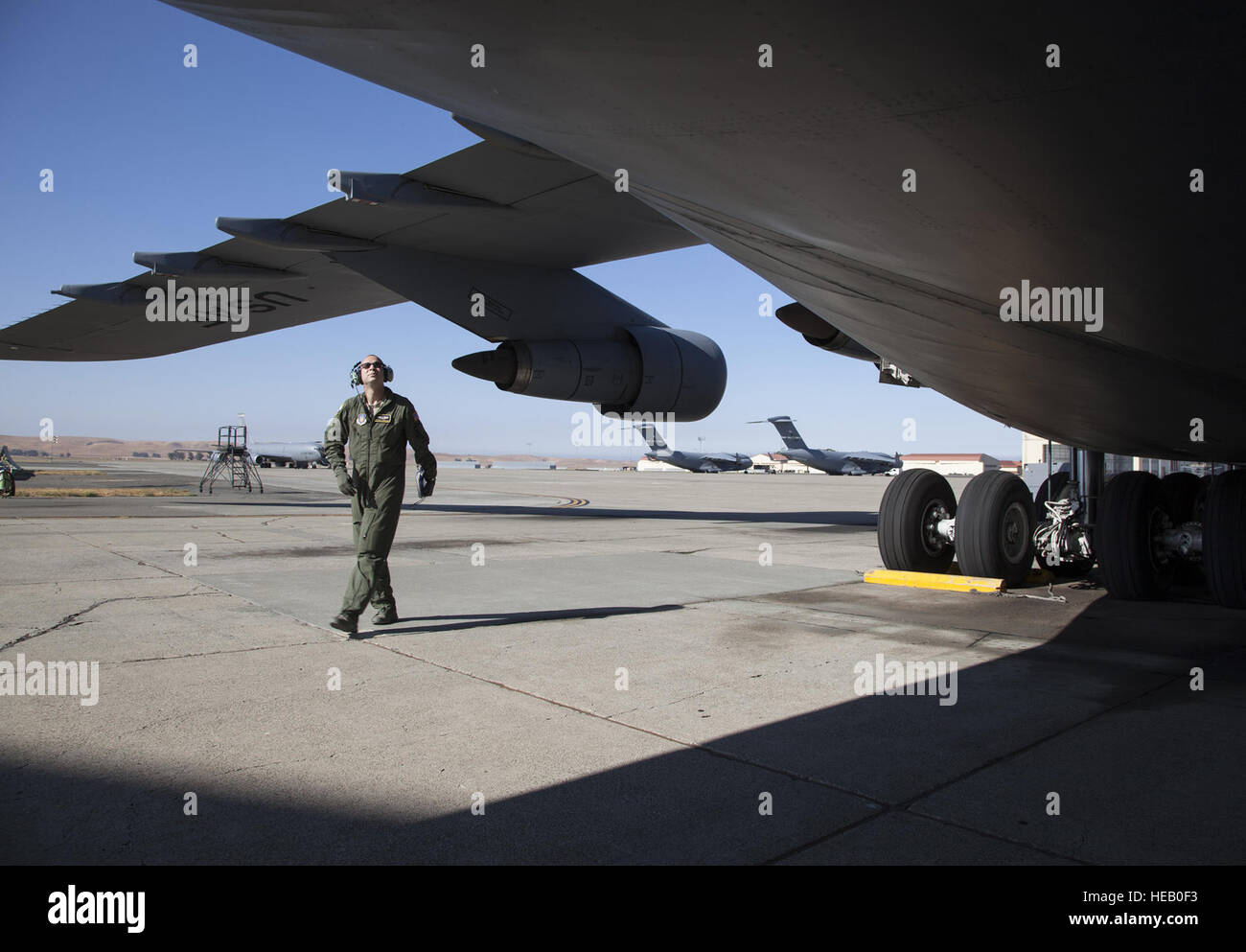 Tech. Sgt. Francisco Guerrero-Vasquez, flight engineer with the 312th ...