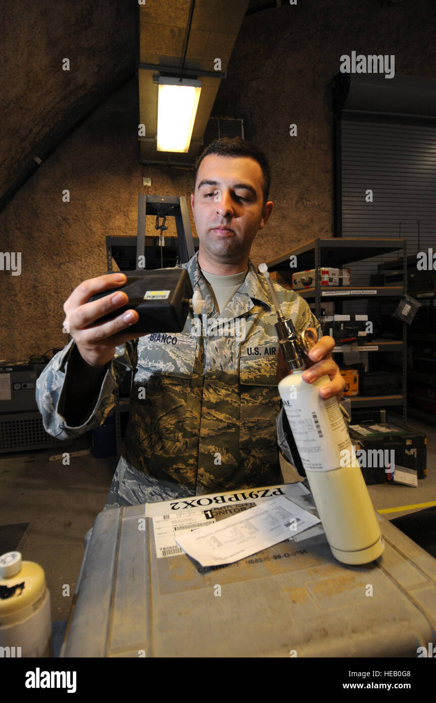 Senior Airman Brian Bianco, 379th Expeditionary Maintenance Squadron ...