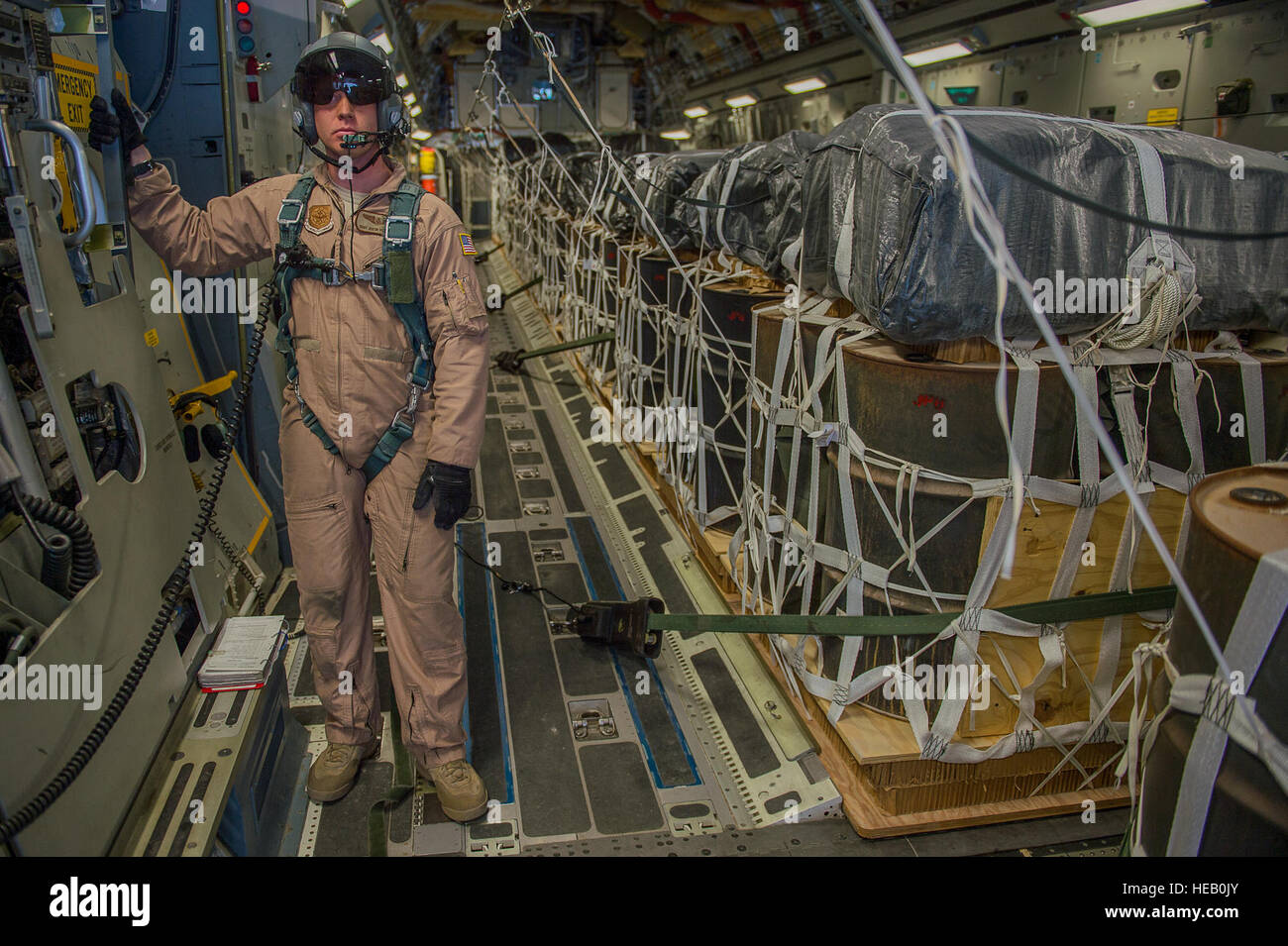 U.S. Air Force Staff Sgt. Justin Volkman, 816th Expeditionary Airlift ...