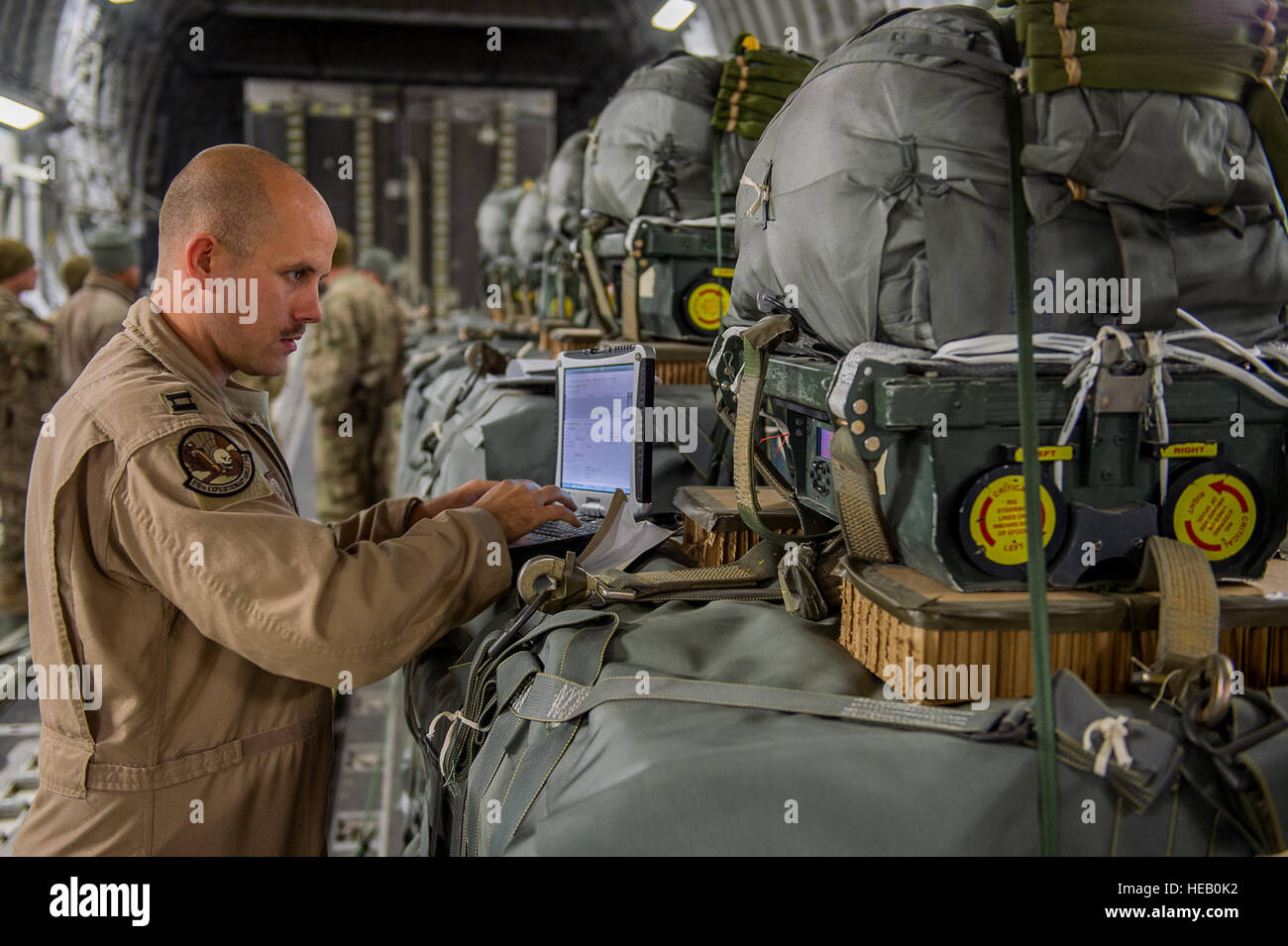 U.S. Air Force Capt. James Dolson, 816th Expeditionary Airlift Squadron ...