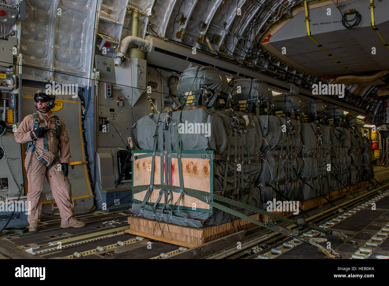 U.S. Air Force Staff Sgt. Justin Volkman, 816th Expeditionary Airlift ...