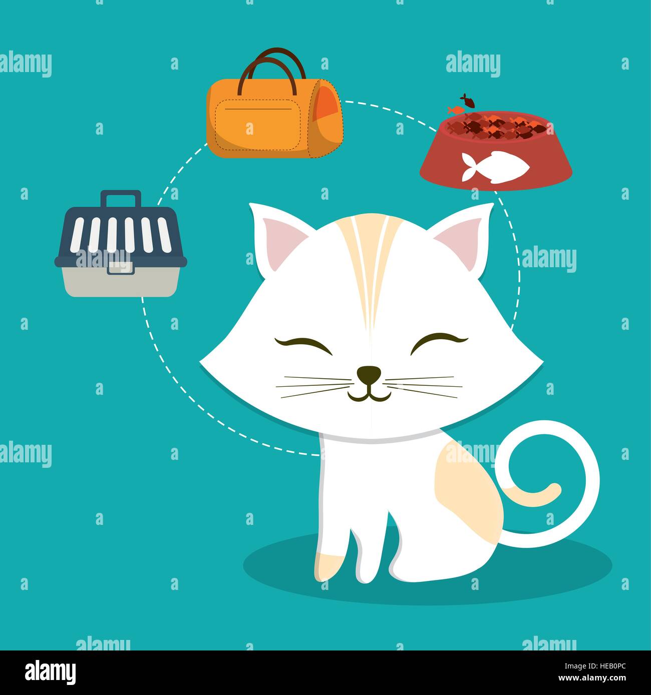 cat pet care icon image vector illustration design Stock Vector Image ...