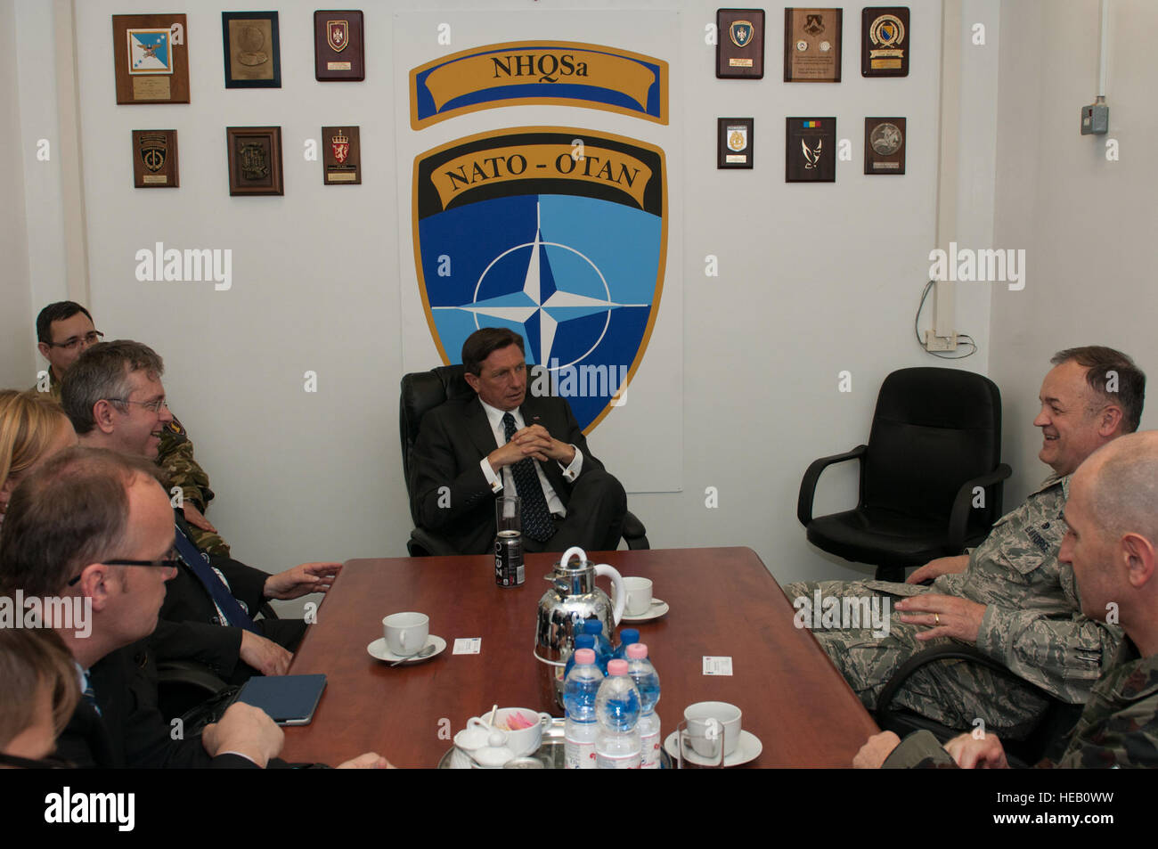 President of the Republic of Slovenia, Mr. Borut Pahor meets with U.S ...