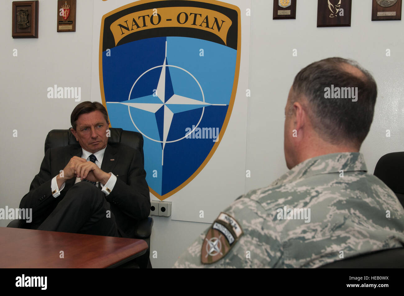 President of the Republic of Slovenia, Mr. Borut Pahor meets with U.S ...