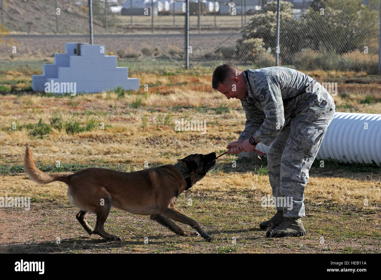 U.S. Air Force Staff Sgt. Sean McKenna, 355th Security Forces Squadron ...