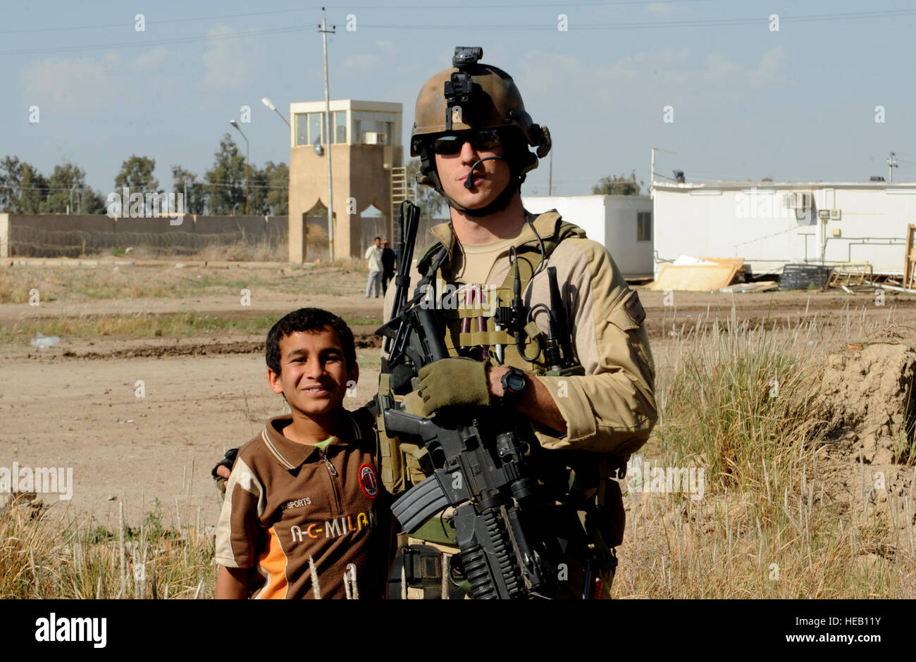 U.S. Air Force Combat Rescue Officer, Capt. Robert Wilson, assigned to ...
