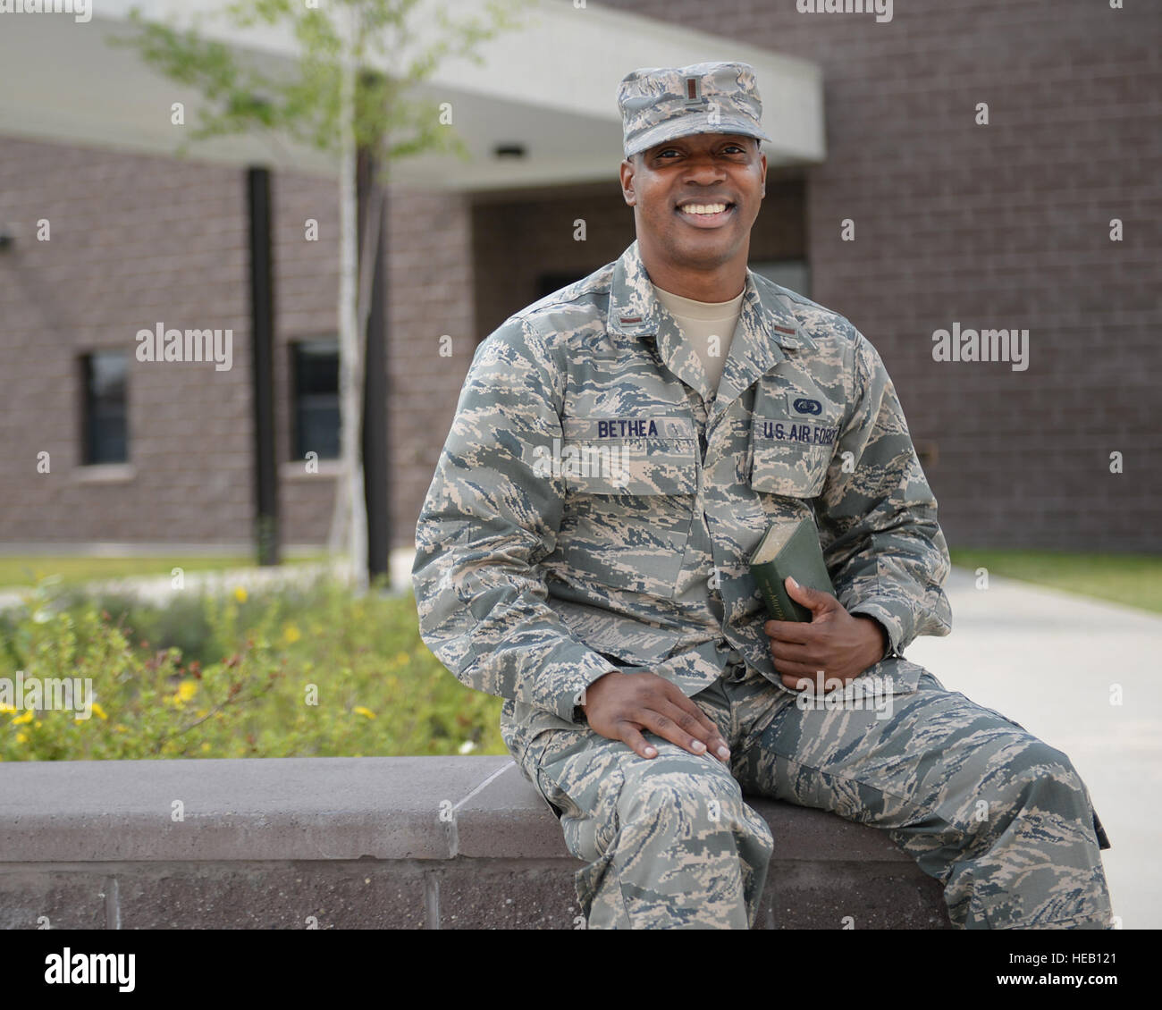 A chaplain candidate with the 23rd Training Squadron at Eielson Air ...