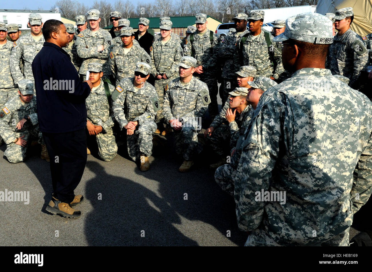 Members of Provincial Reconstruction Team Kunar receive a briefing ...