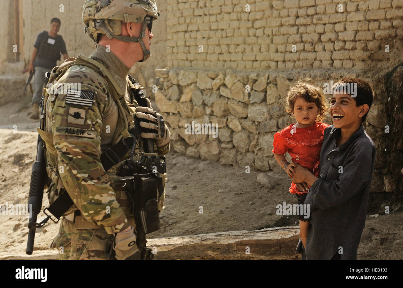 Lt. Col. Jayson Allen, Laghman Provincial Reconstruction Team commander ...