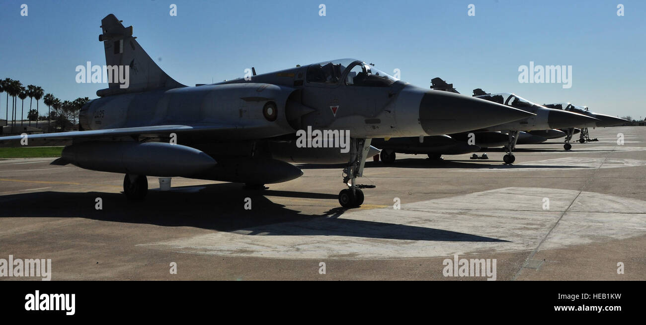 Qatari air force pilots complete post-flight checks during their stop ...
