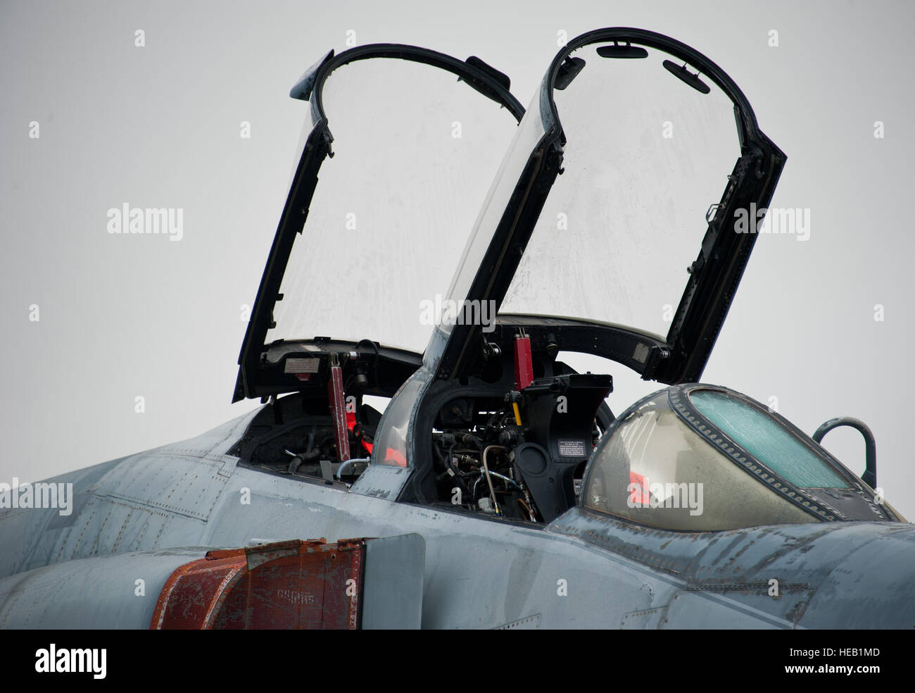 One of the 82nd Aerial Target Squadron’s QF-4s sits on the drone runway ...