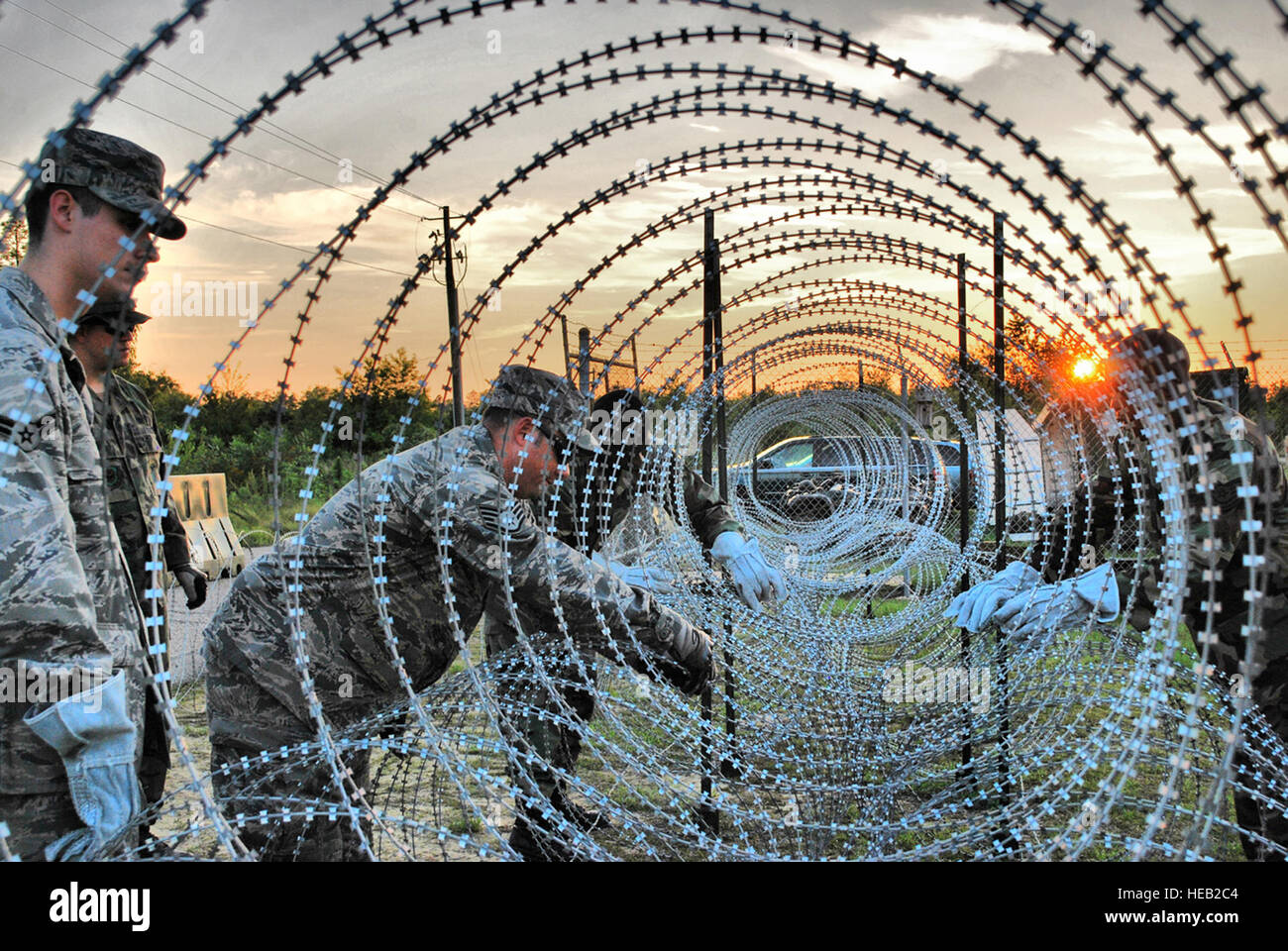 Airmen from the 621st Contingency Response Wing at McGuire Air Force ...