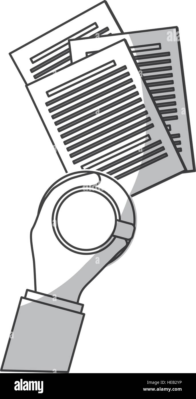 Hand over file Stock Vector Images - Alamy