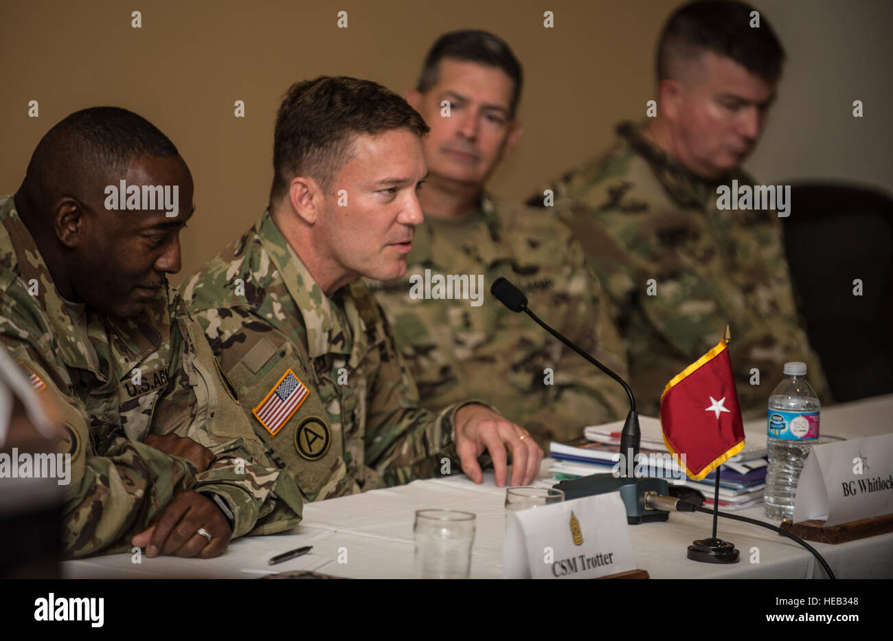 Brig. Gen. Joseph Whitlock, Deputy Director of Politico Military ...