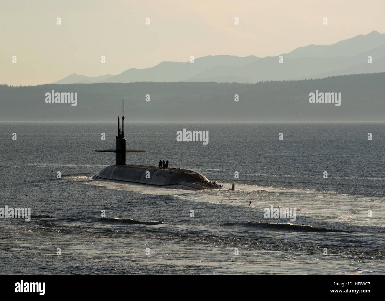 The Gold Crew of the Ohio-class ballistic-missile submarine USS ...