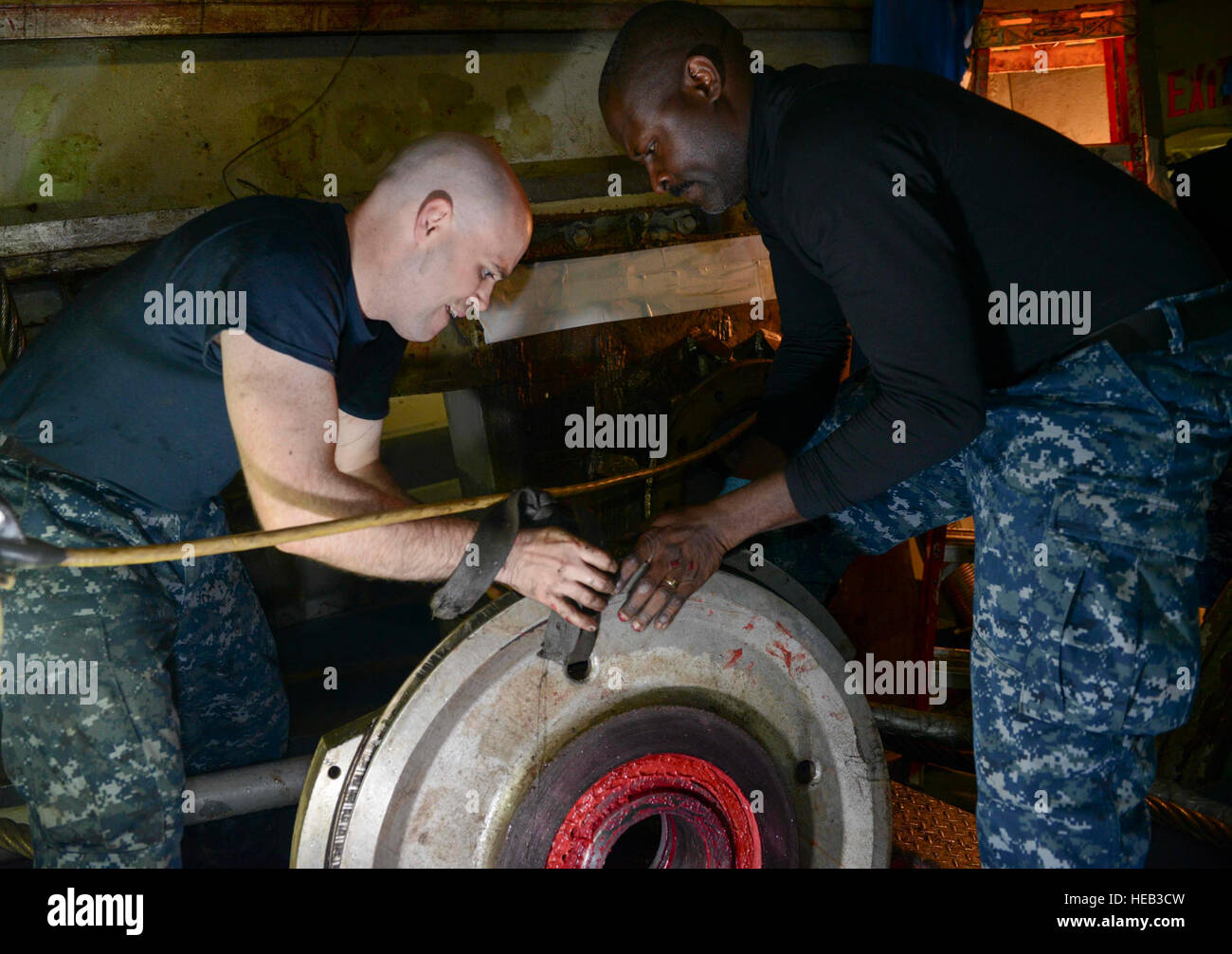 NAVAL BASE KITSAP-BREMERTON, Wash. (Nov. 17, 2015) – Aviation Boatswain ...