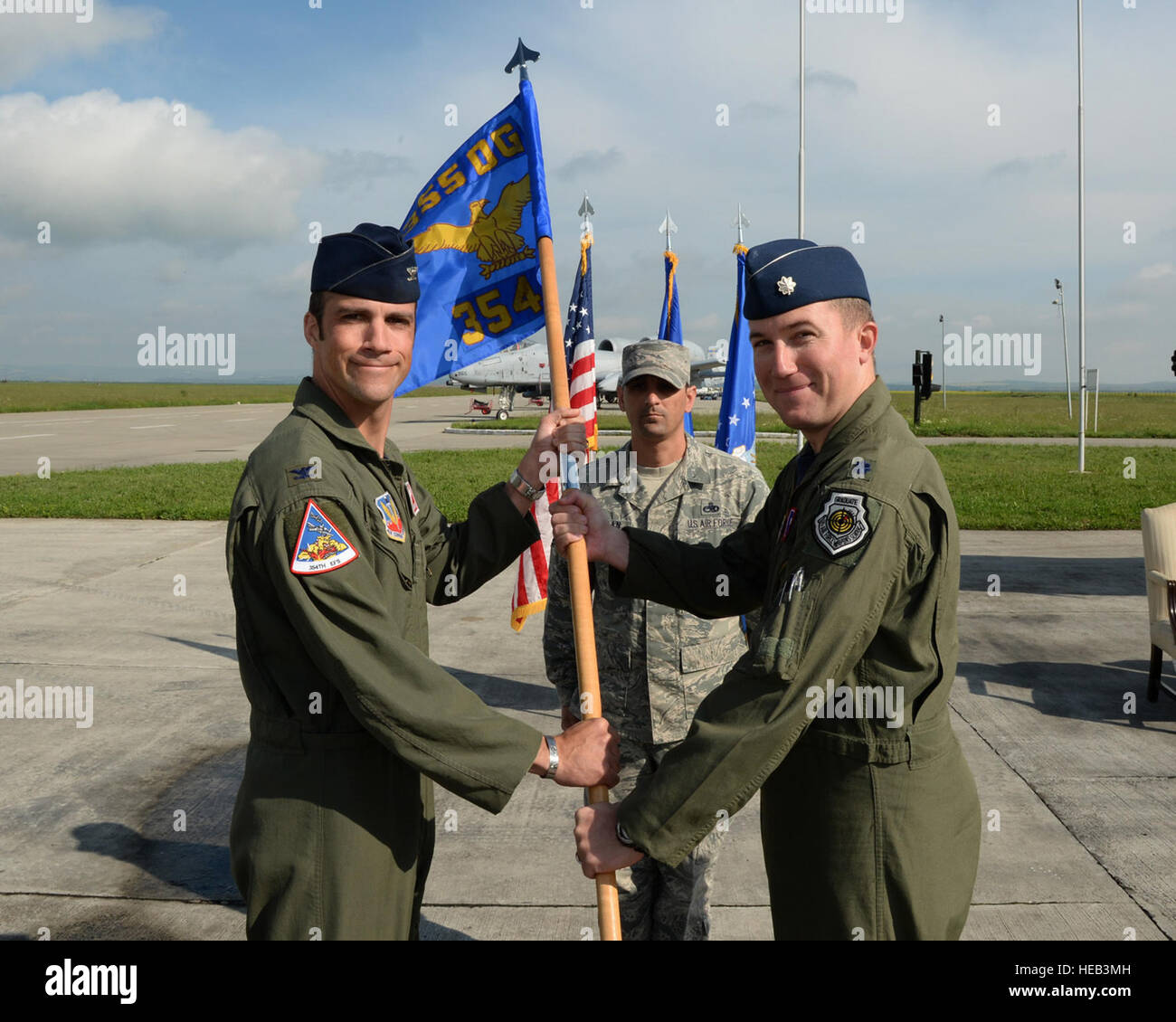 U.S. Air Force Col. Clinton Eichelberger, 355th Operations Group ...