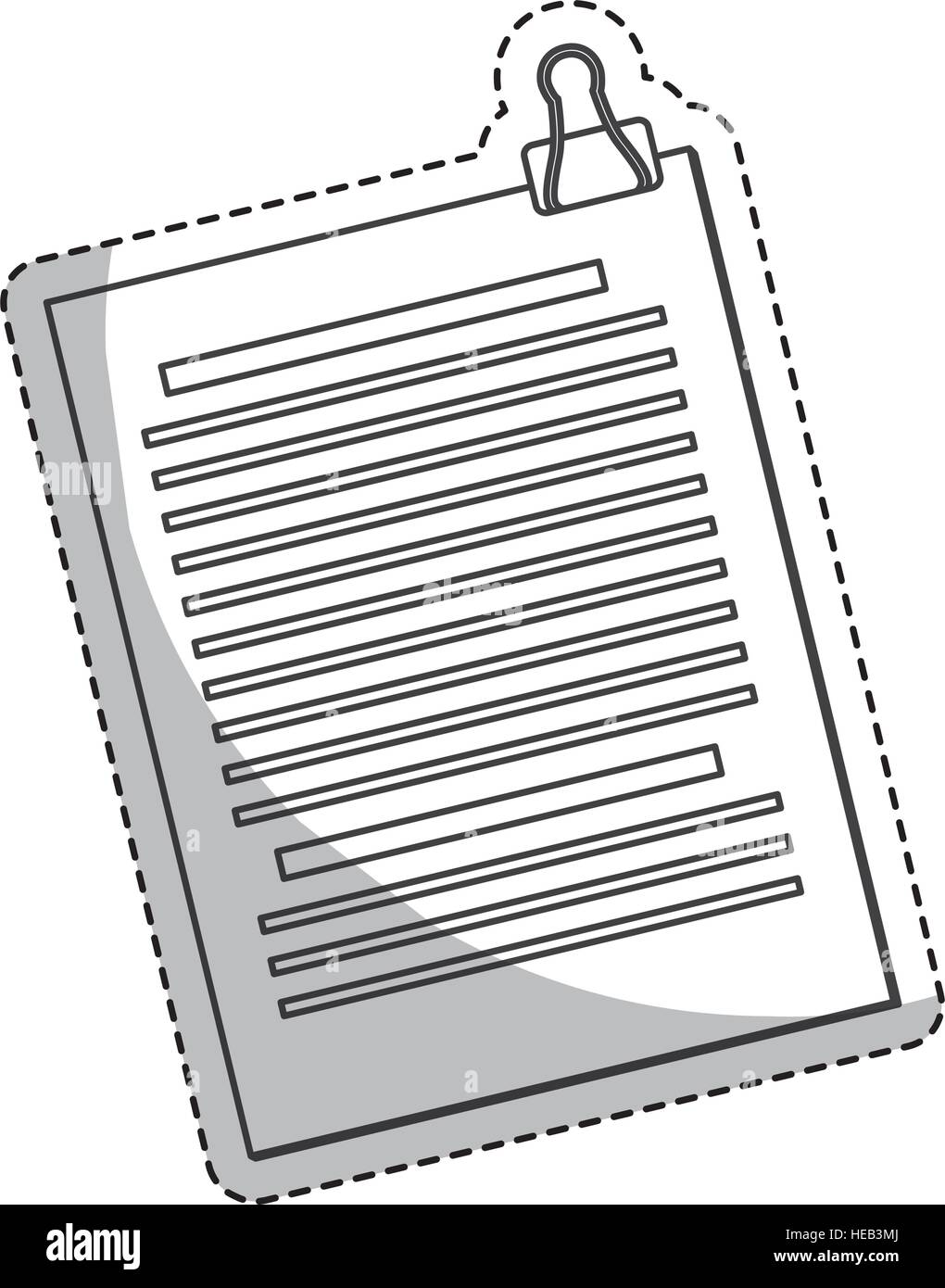 documents pages icon over white background. vector illustration Stock ...