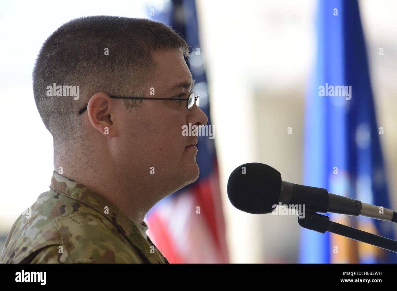 U.S. Air Force Tech Sgt. Gerald Haynes, a sensor operator with the ...