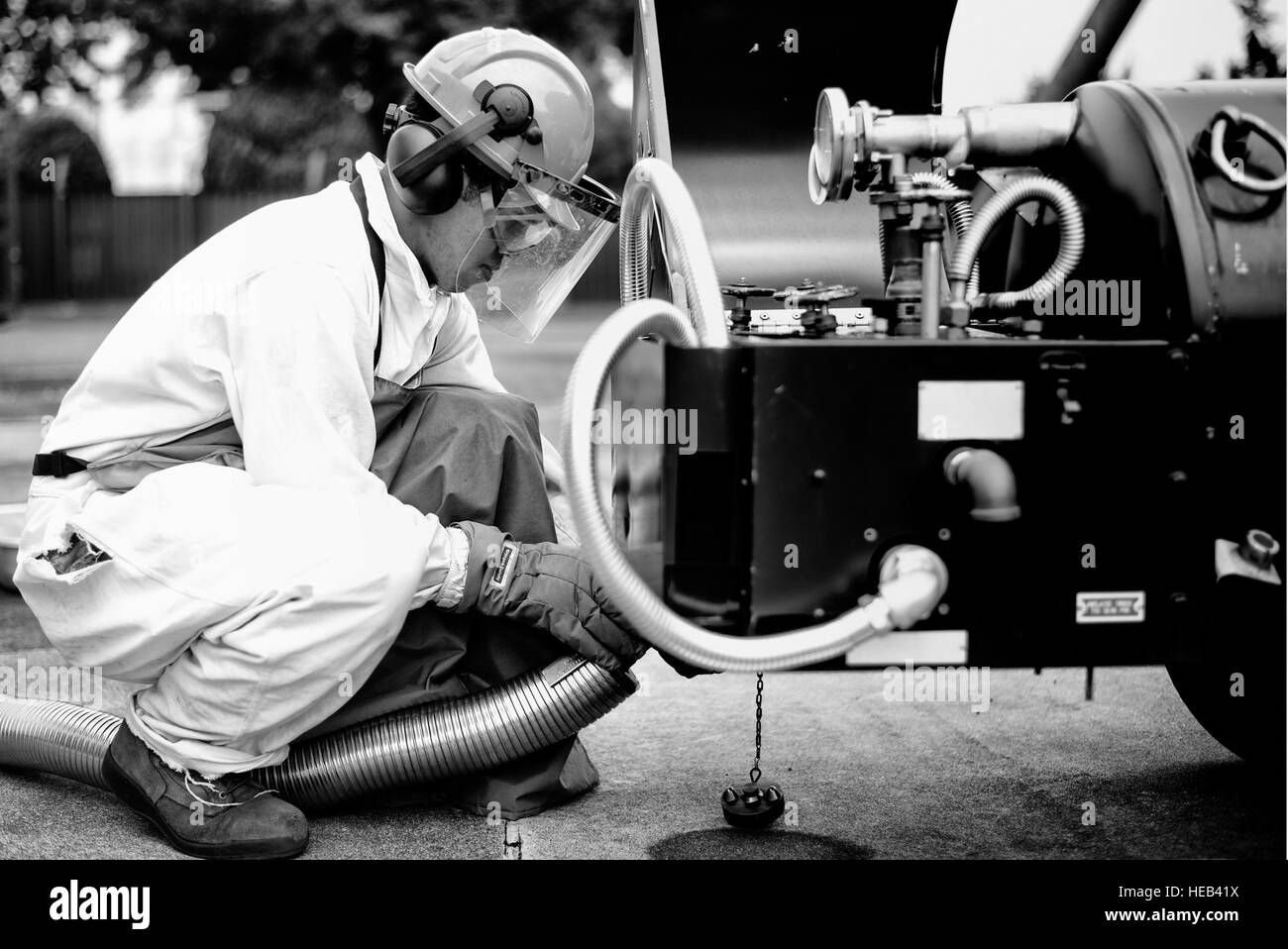Cryogenic tank Black and White Stock Photos & Images - Alamy
