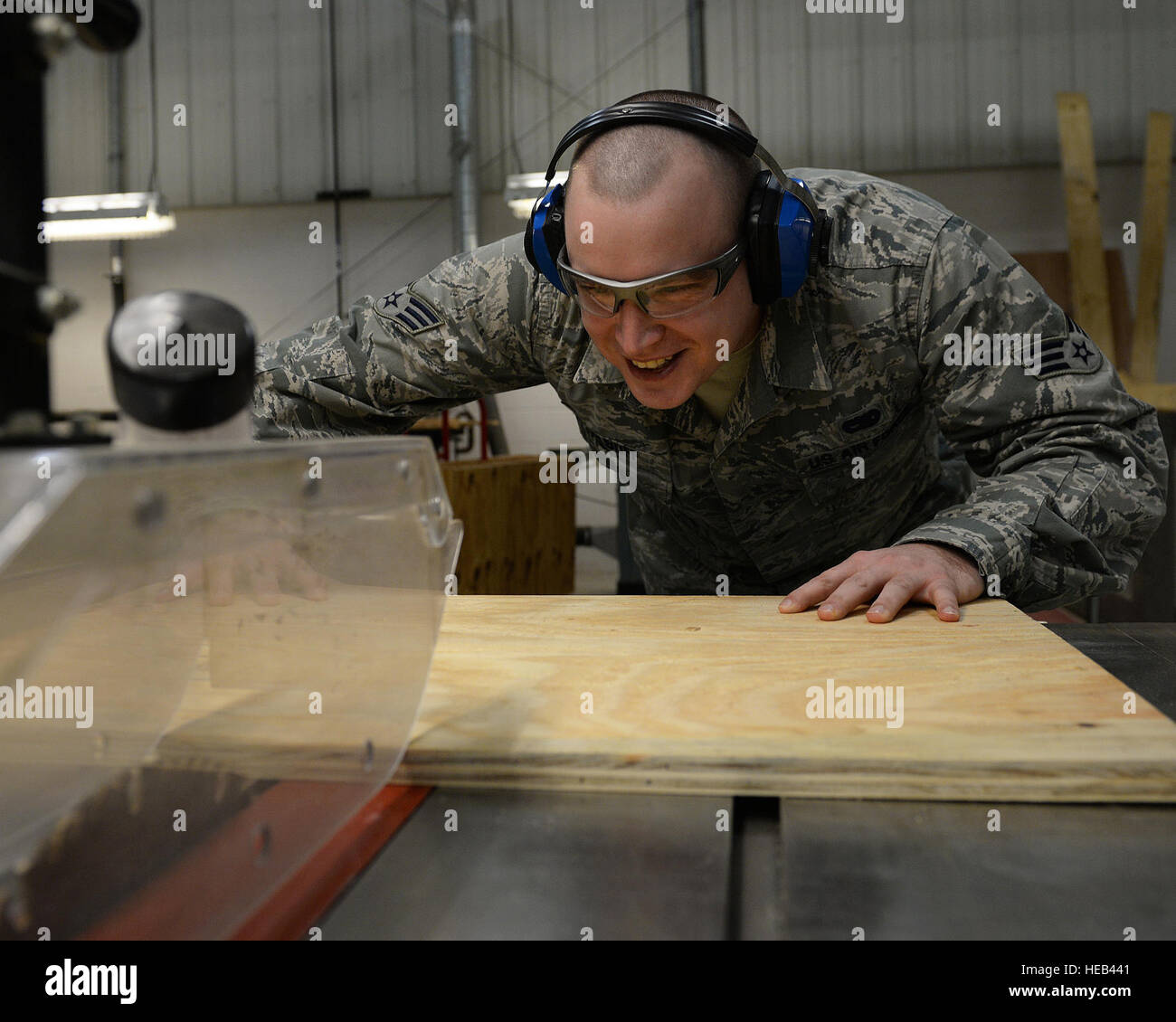 Senior Airman Casey Golbuff, 375th Logistics Readiness Squadron traffic ...