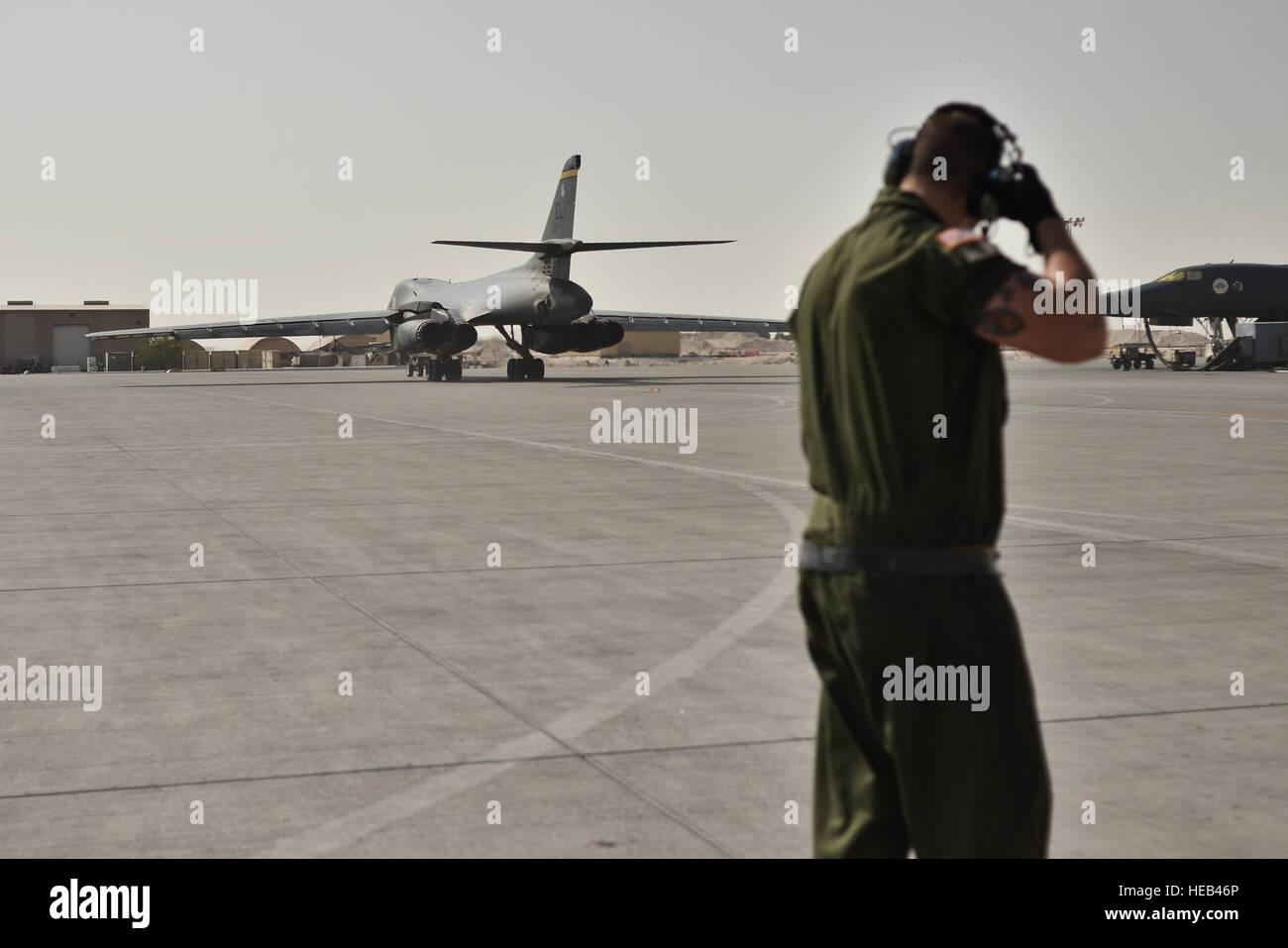 Staff Sgt. Bryant Reinert, 37th Aircraft Maintenance Unit crew chief ...