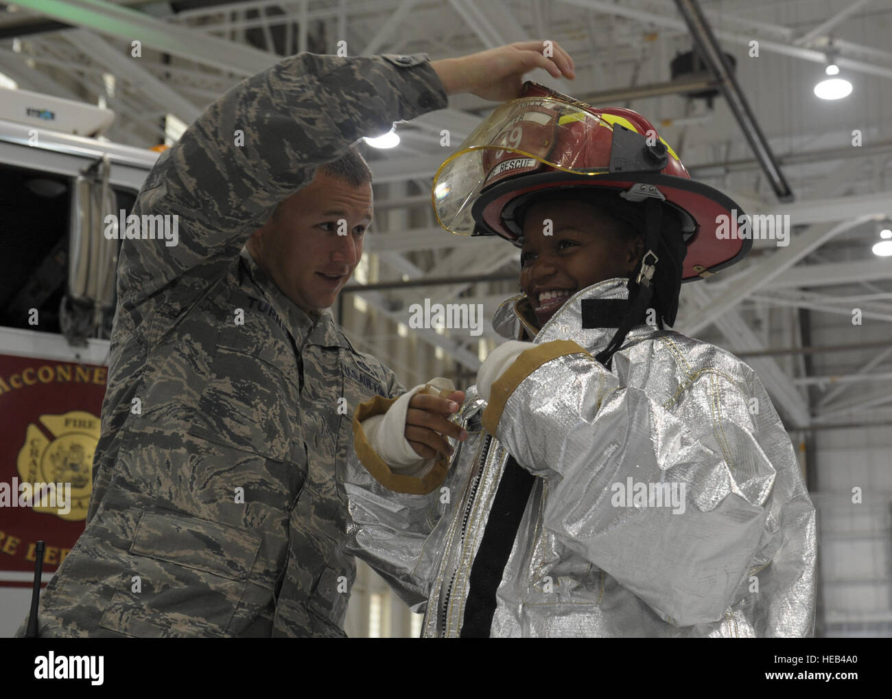 Staff Sgt. William Turner, 22nd Civil Engineer Squadron crew chief ...