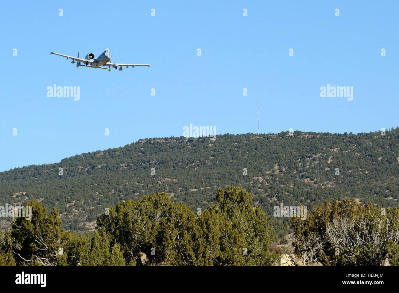 SCHRIEVER AIR FORCE BASE, Colo. -- An A-10 aircraft from the 66th ...