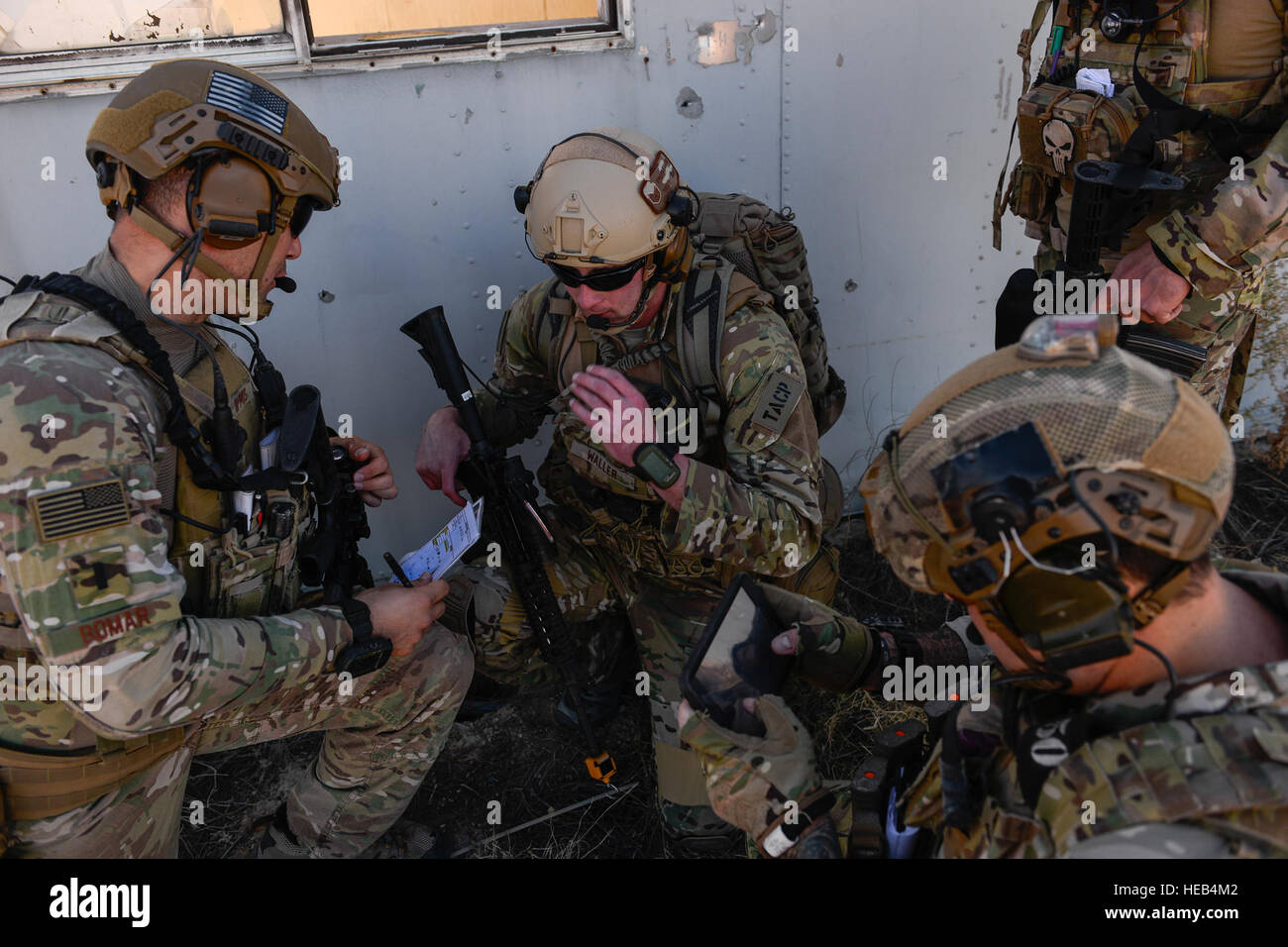 SCHRIEVER AIR FORCE BASE, Colo. -- Members of the 13th Air Support ...