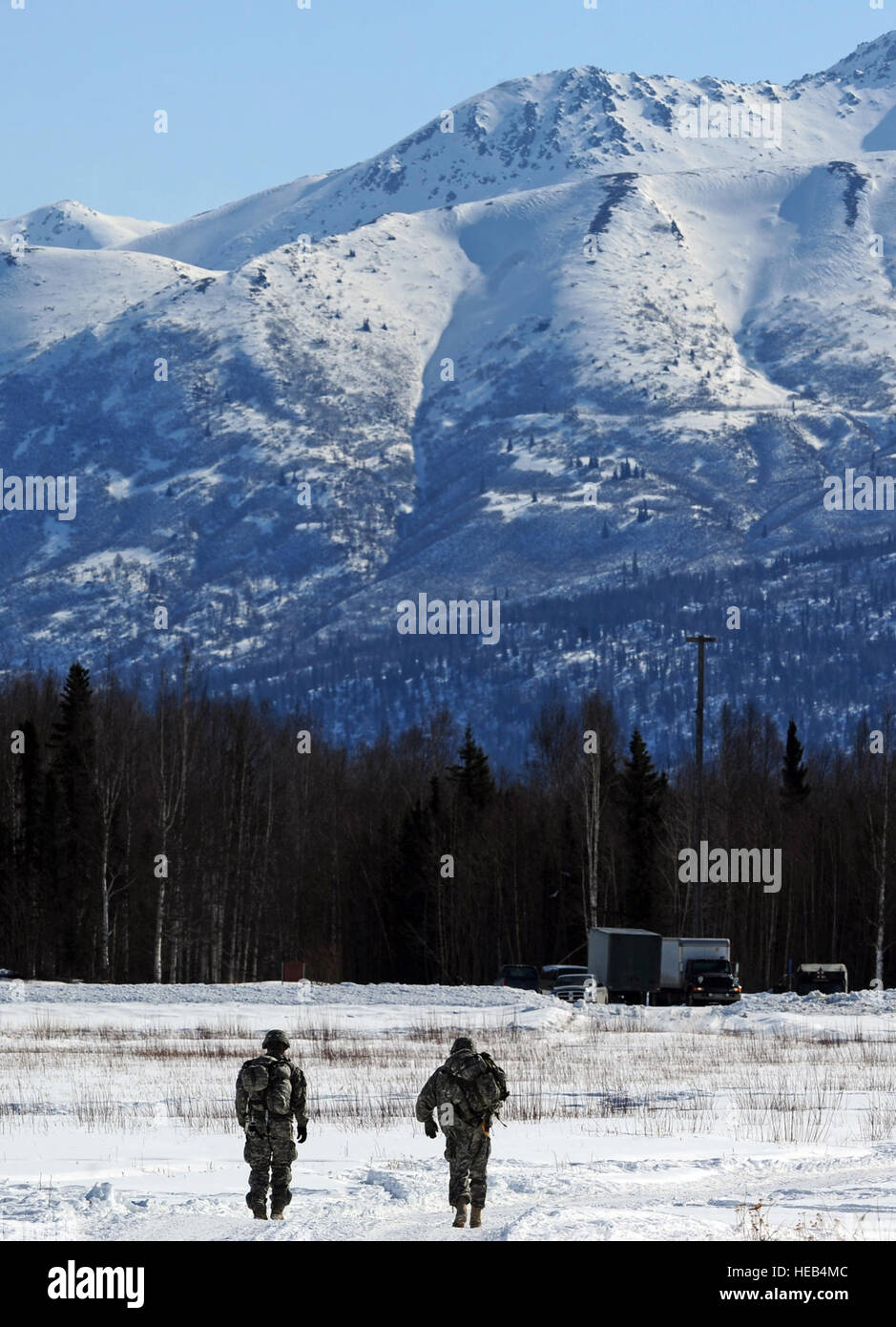 Soldiers assigned to U.S. Army Alaska's 425th Brigade Special Troops ...