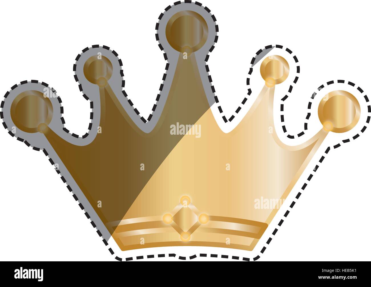 Crown royal symbol icon vector illustration graphic design Stock Vector ...