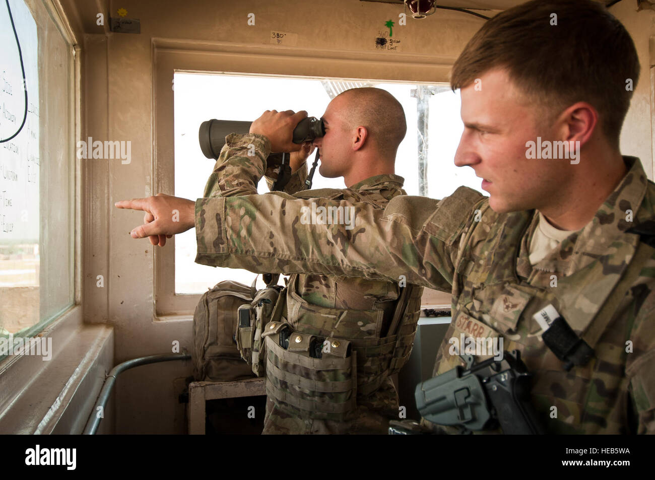 455 expeditionary security forces squadron hi-res stock photography and ...