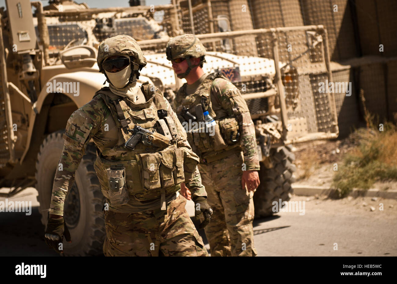 455 expeditionary security forces squadron hi-res stock photography and ...
