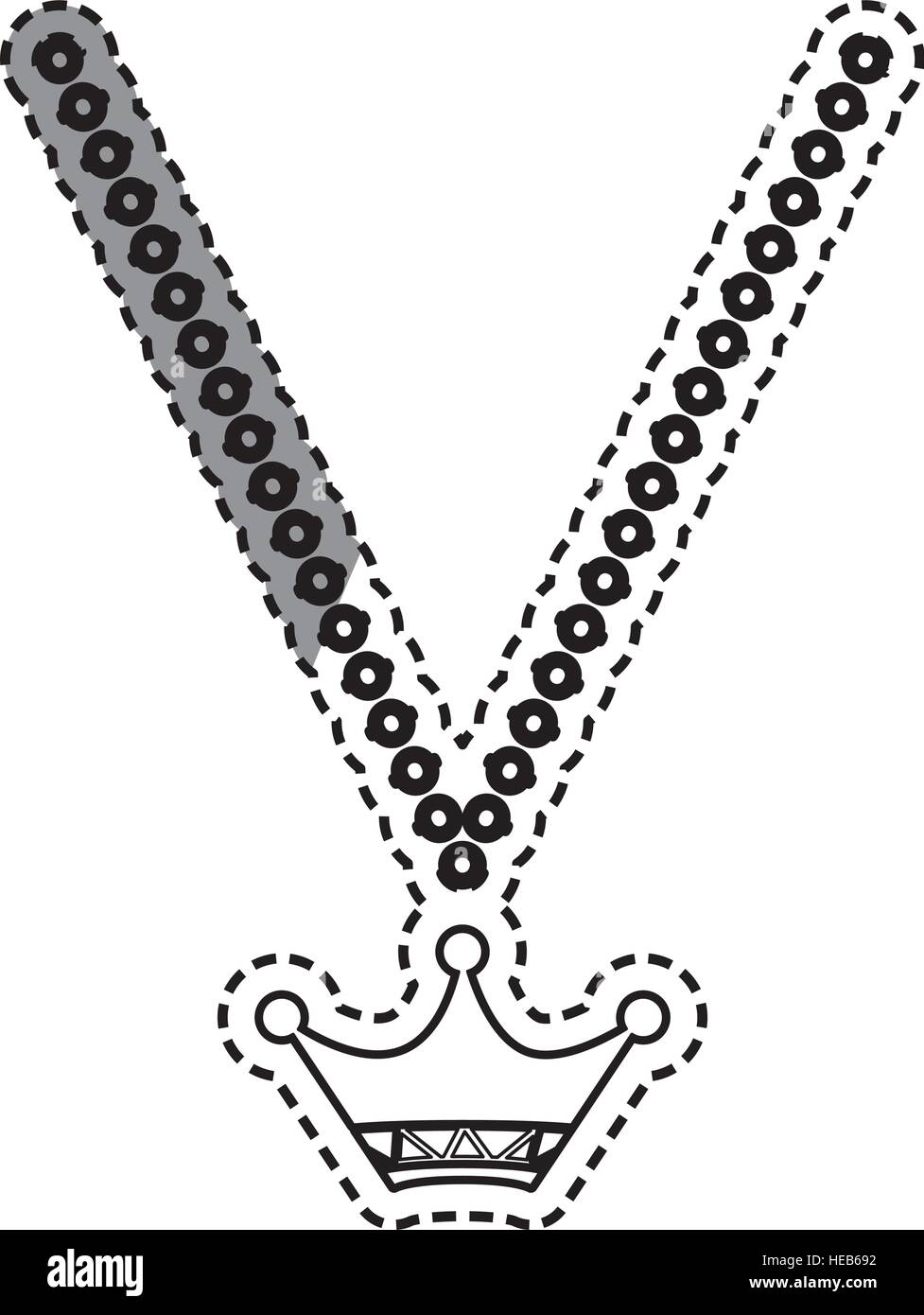 Crown royal symbol icon vector illustration graphic design Stock Vector ...