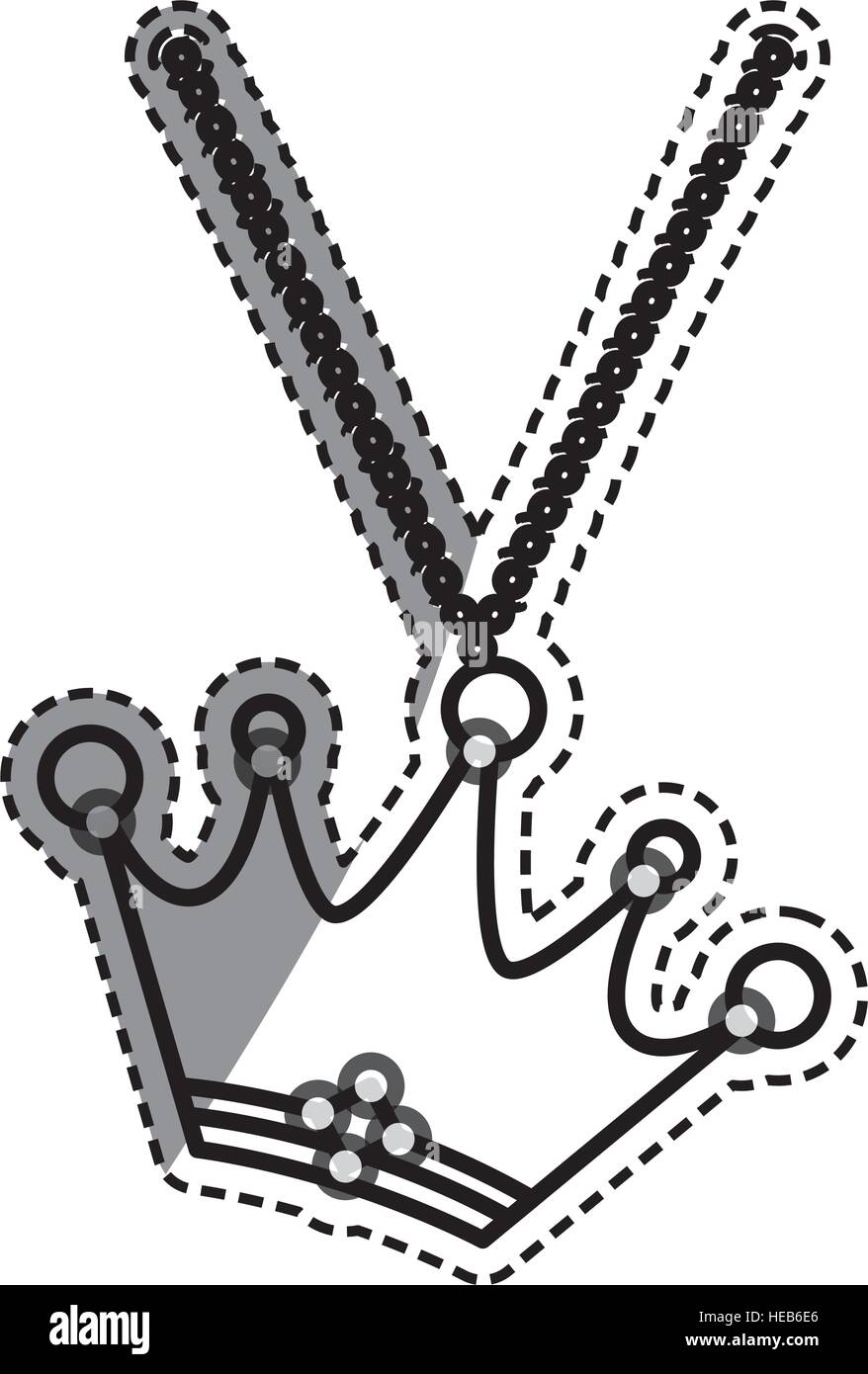 Crown royal symbol icon vector illustration graphic design Stock Vector ...