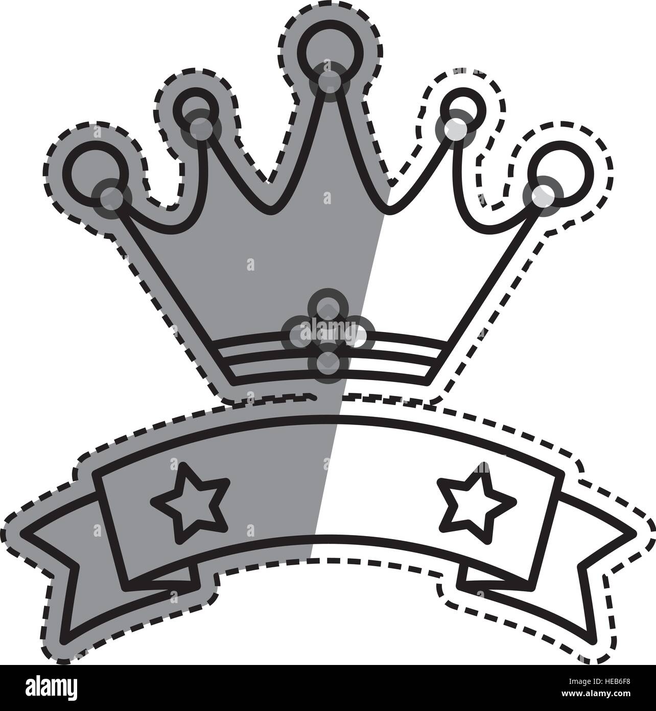 Crown royal symbol icon vector illustration graphic design Stock Vector ...