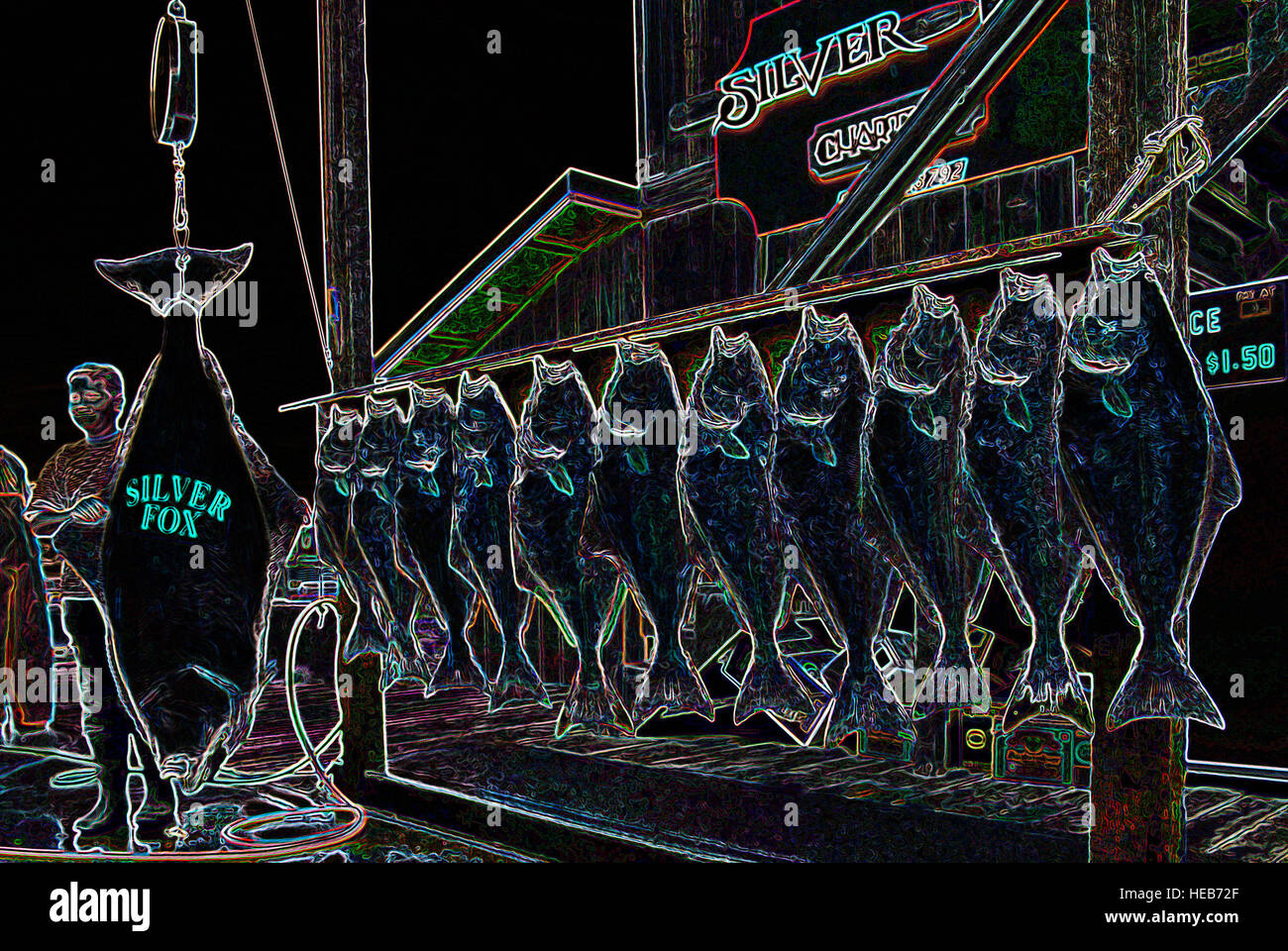 Fisherman poses catch hi-res stock photography and images - Alamy