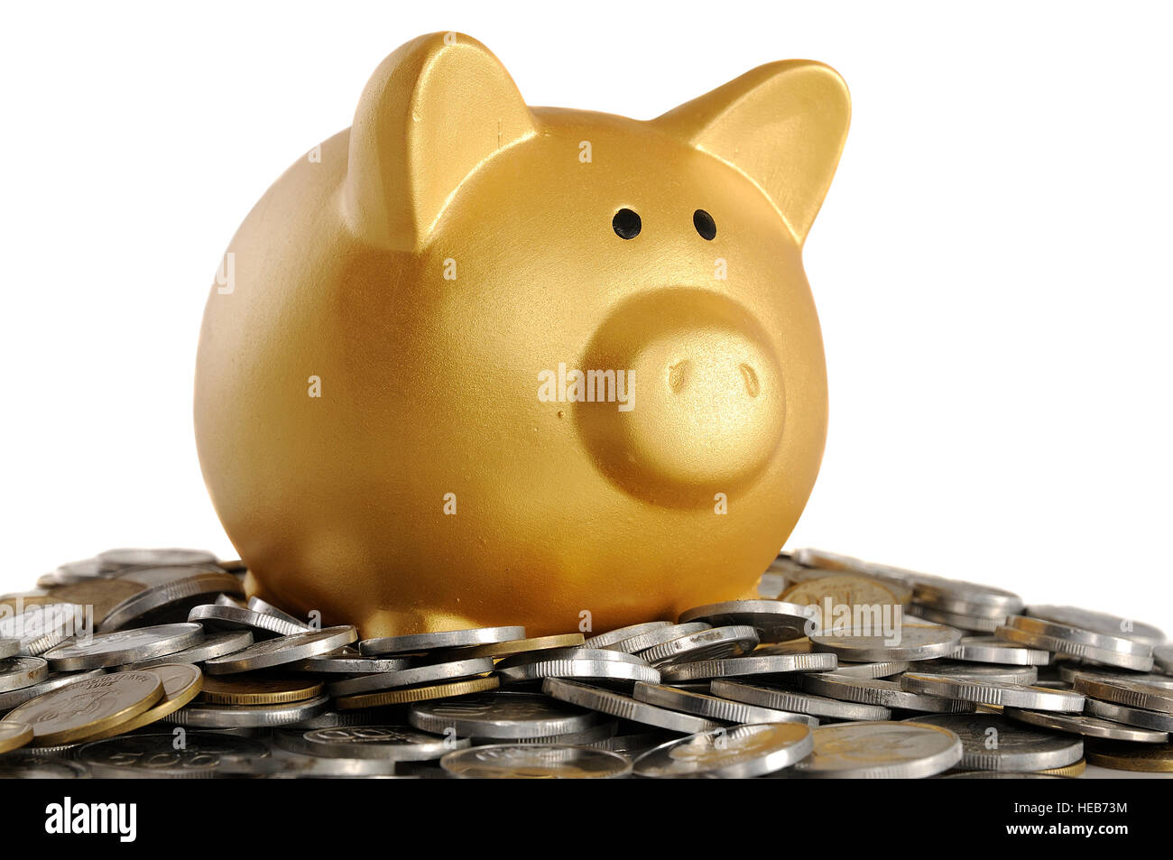 Pink piggy bank stack hi-res stock photography and images - Alamy