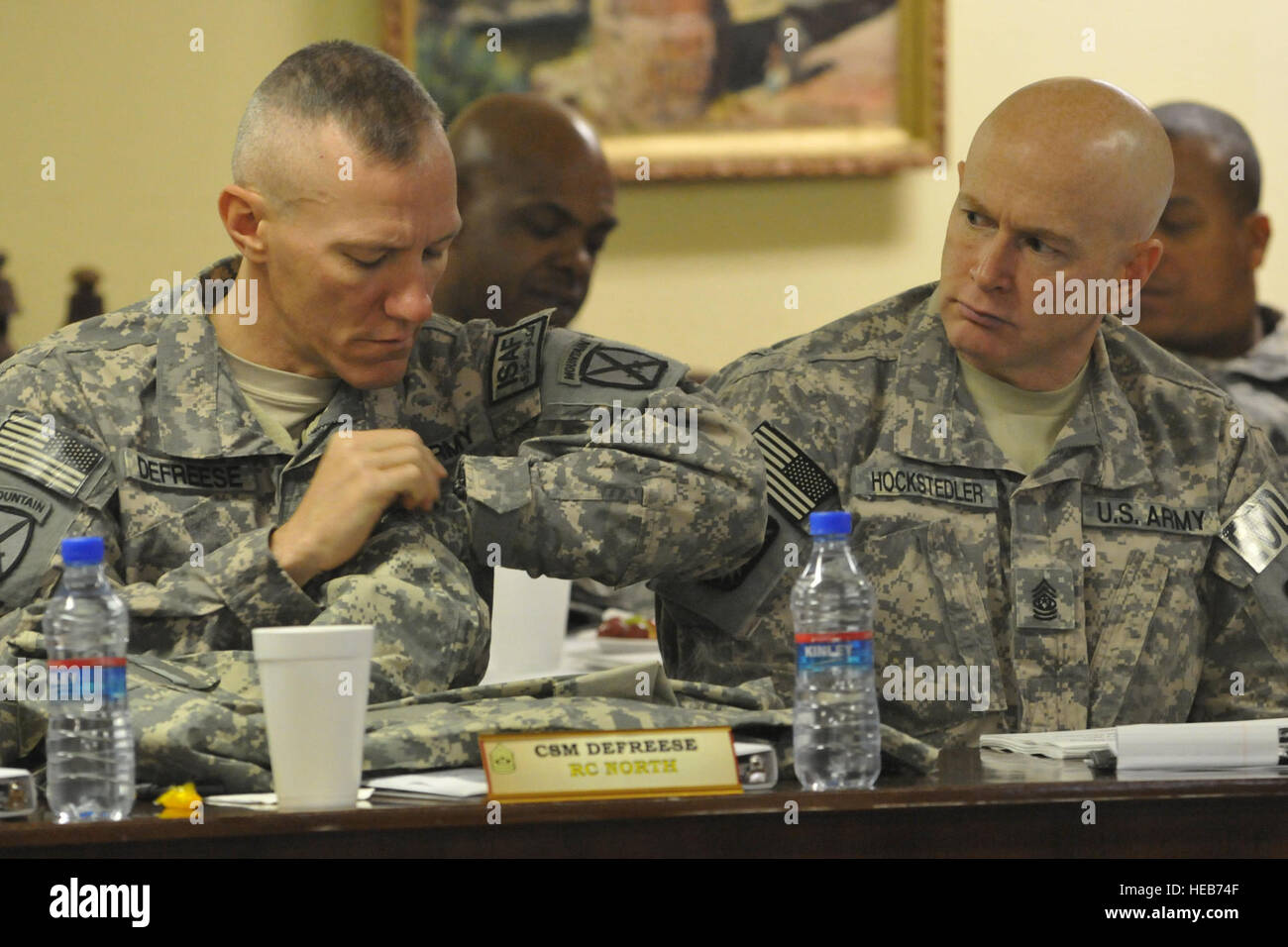 Command sergeant major jones hi-res stock photography and images - Alamy