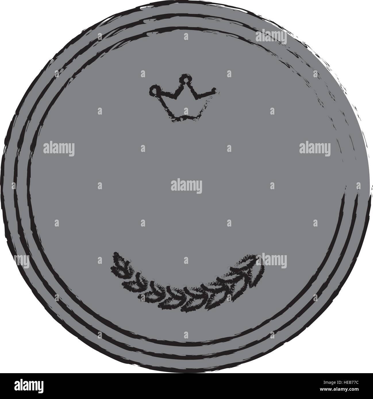 Crown royal symbol icon vector illustration graphic design Stock Vector ...