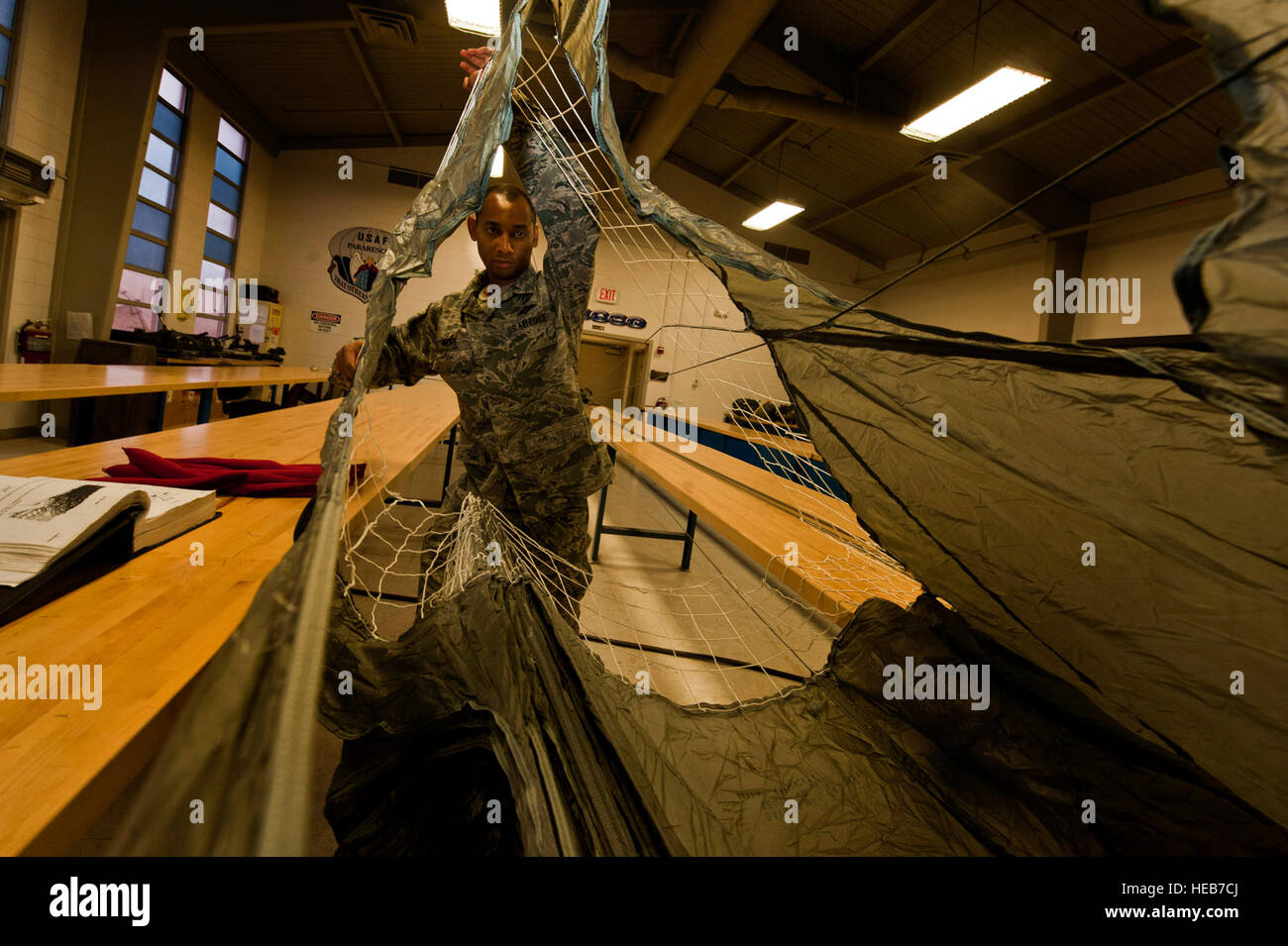 U.S. Air Force Staff Sgt. Shamir Moore, 58th Rescue Squadron aircrew ...