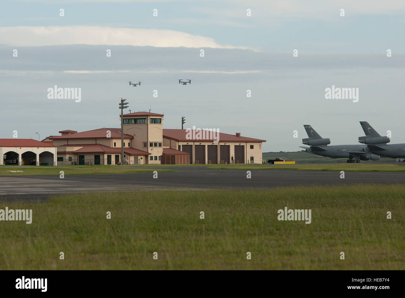 MV-22B Ospreys from Marine Helicopter Squadron One arrive at Lajes ...
