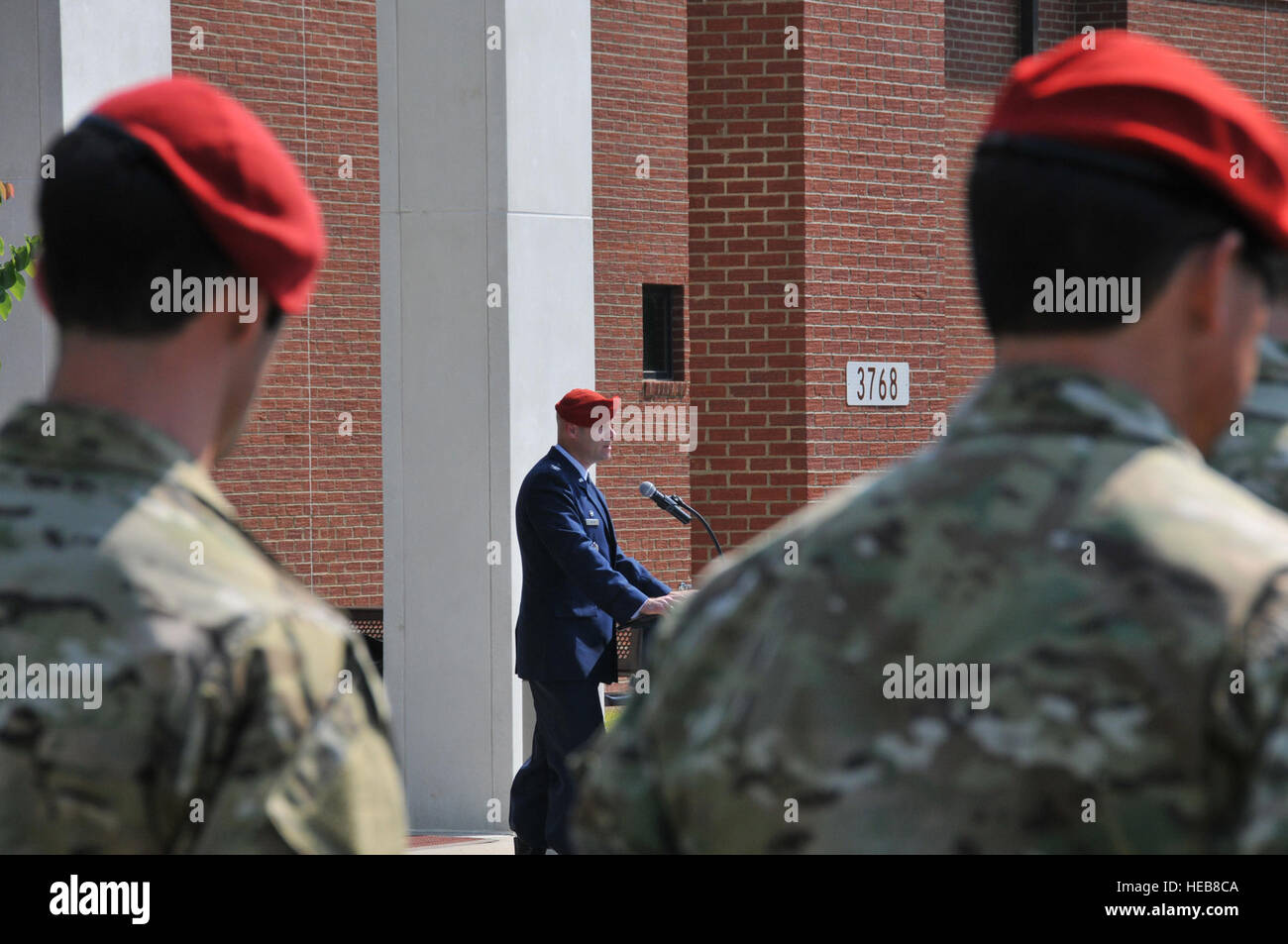 Col. Michael Martin, 724th Special Tactics Group Commander, seen ...